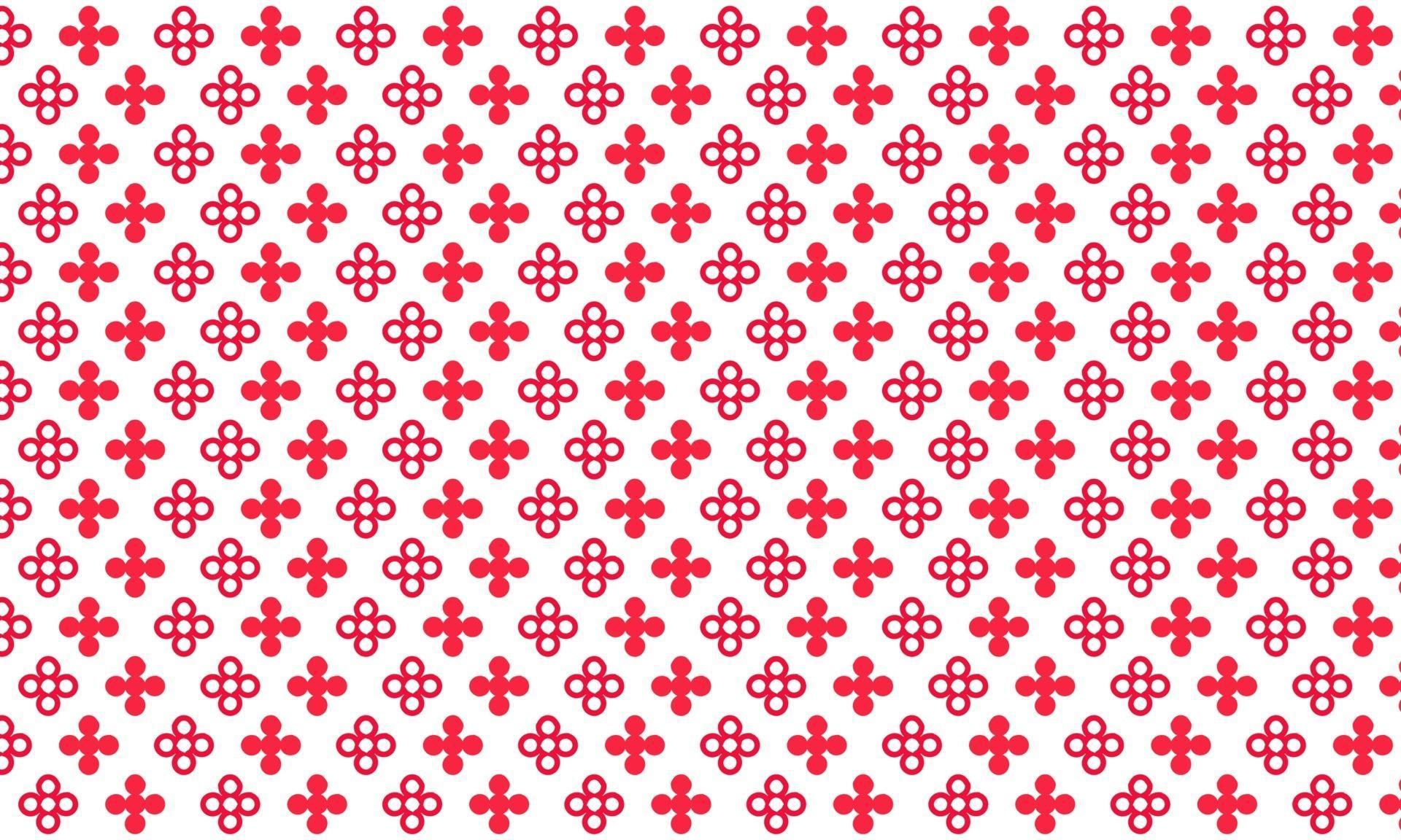 Beautiful Red Geometric Seamless Pattern Background 3218371 Vector Art ...