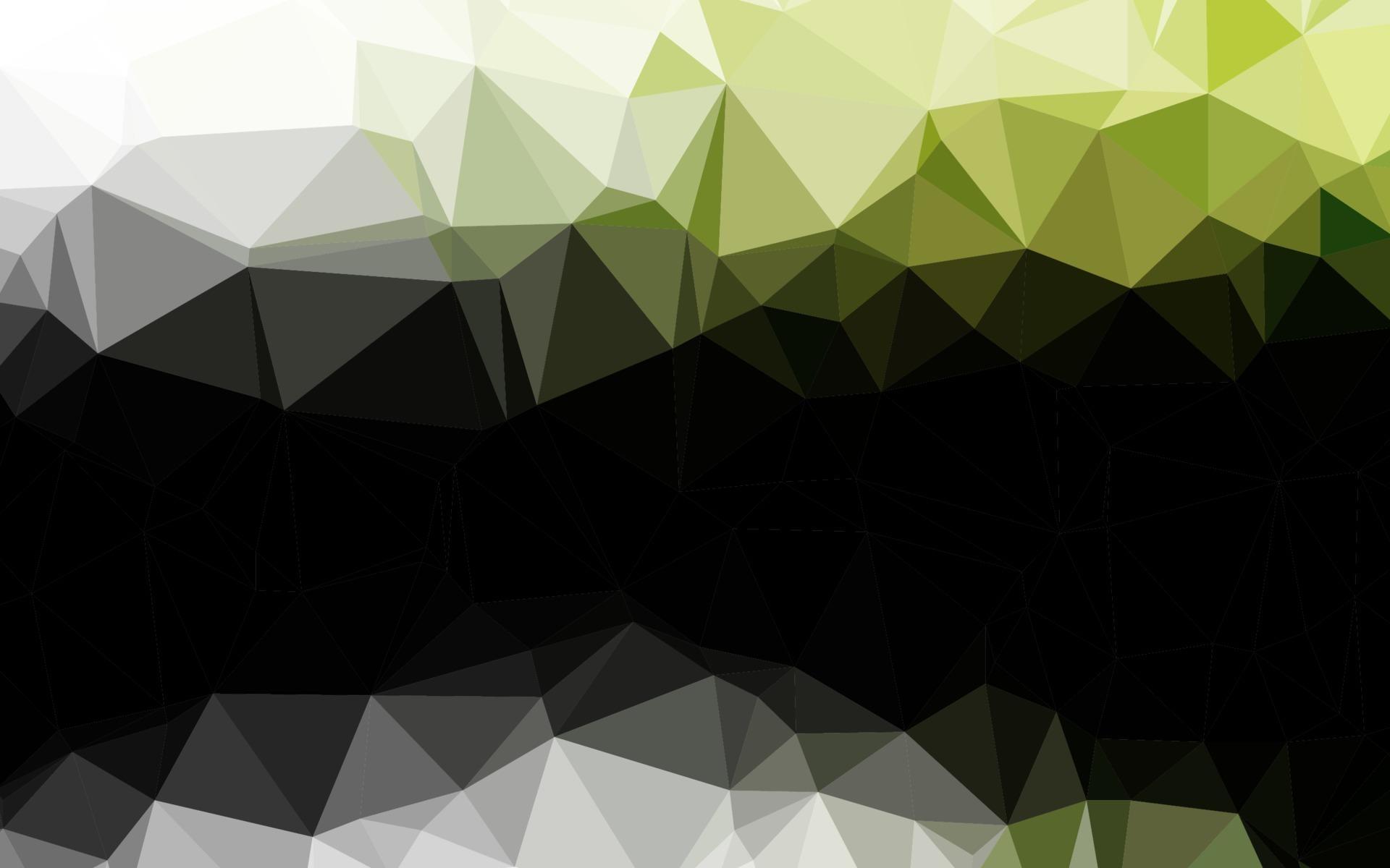 Light Green vector shining triangular pattern. 3219878 Vector Art at ...