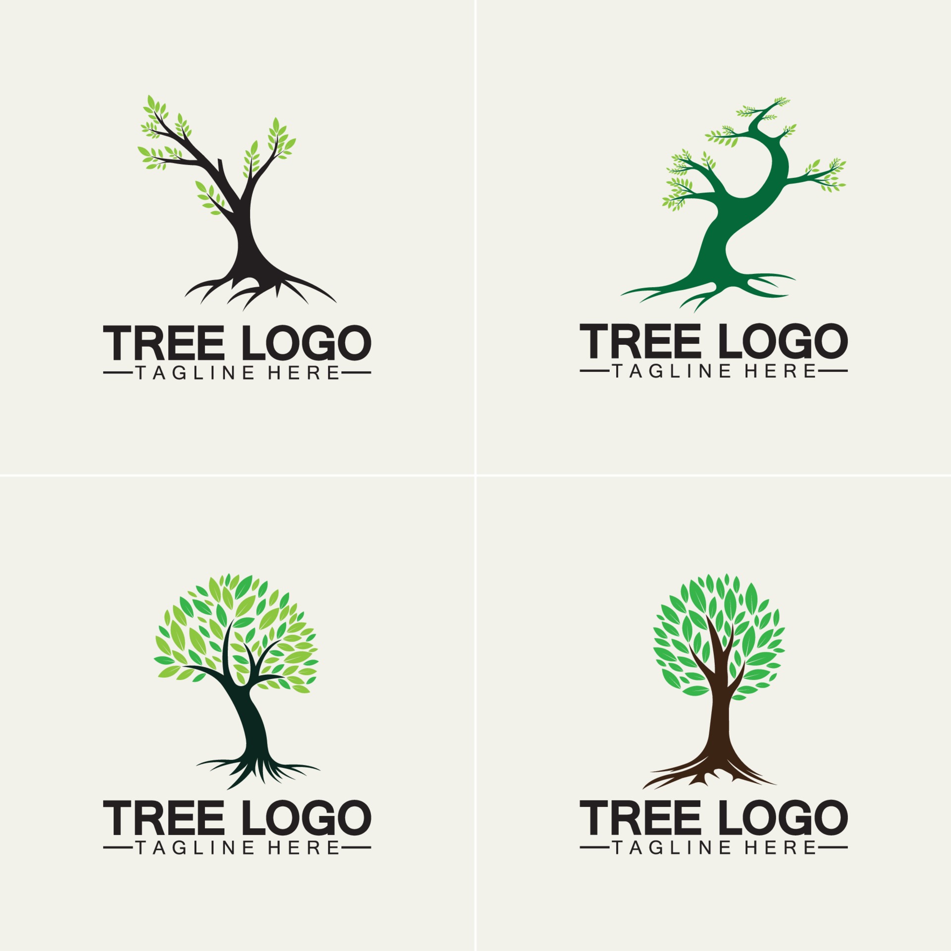 Tree logo icon vector illustration design. 3228716 Vector Art at Vecteezy