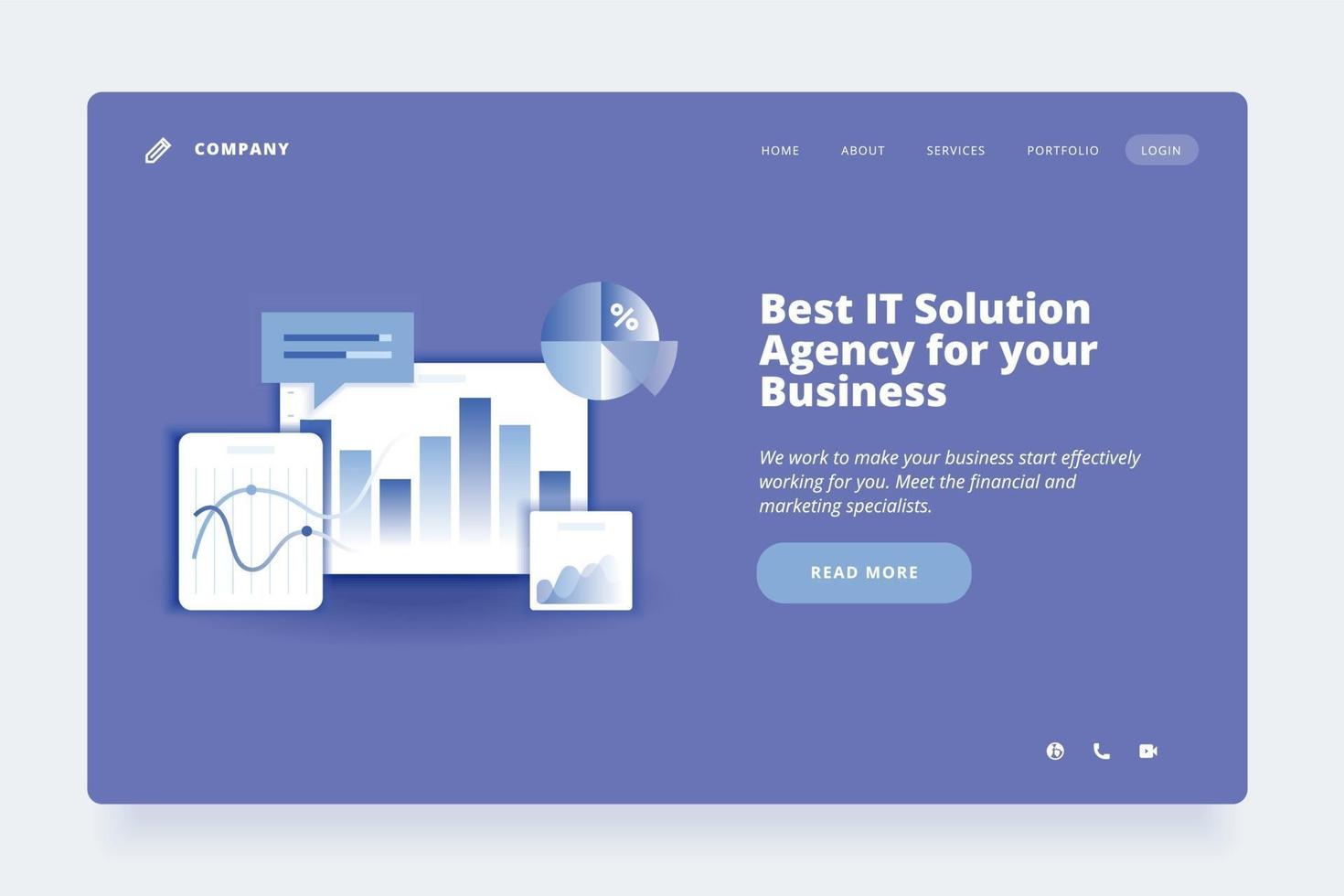 Web page design template 3231218 Vector Art at Vecteezy