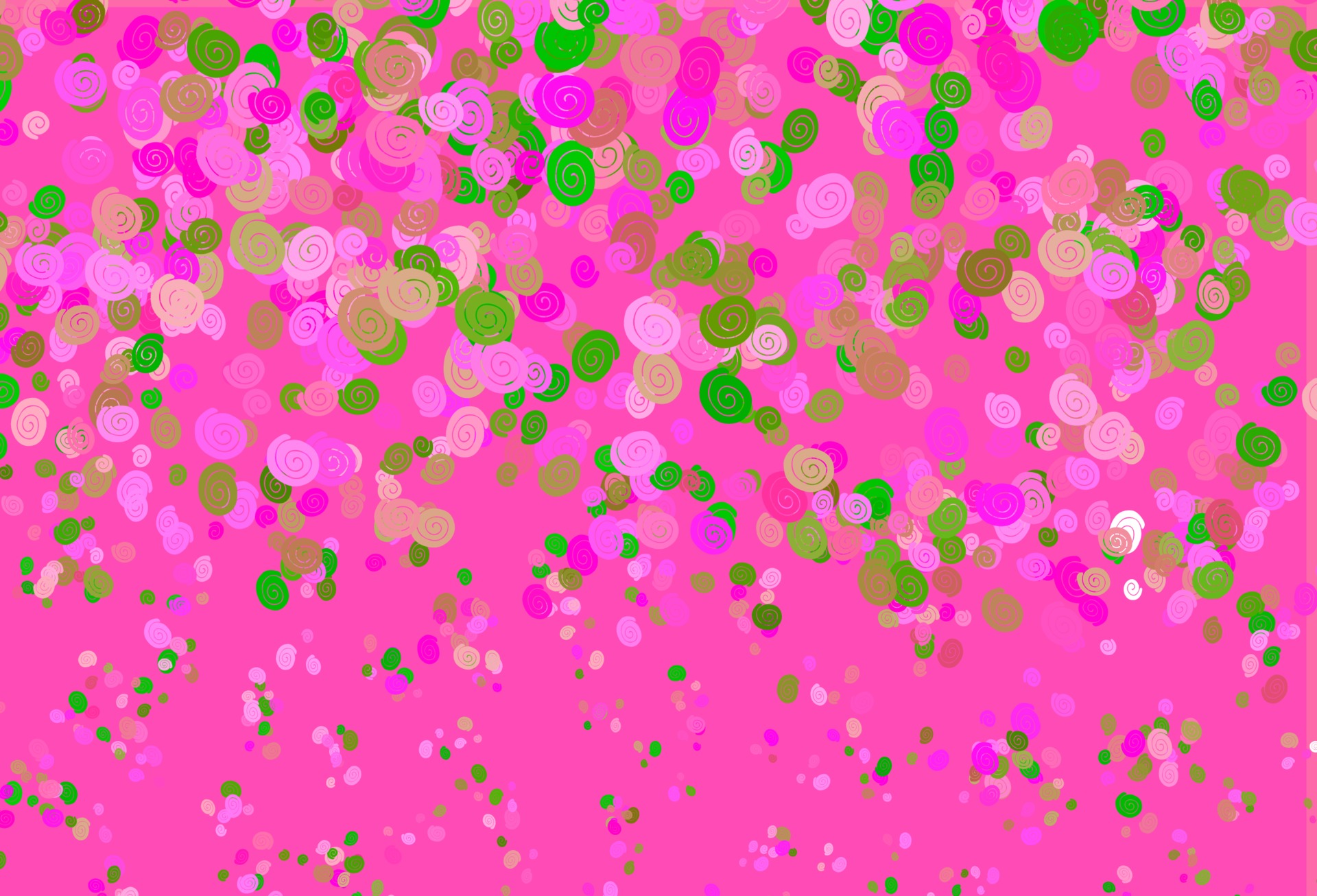 Light Pink Green Vector Pattern With Curved Circles 3232174 Vector