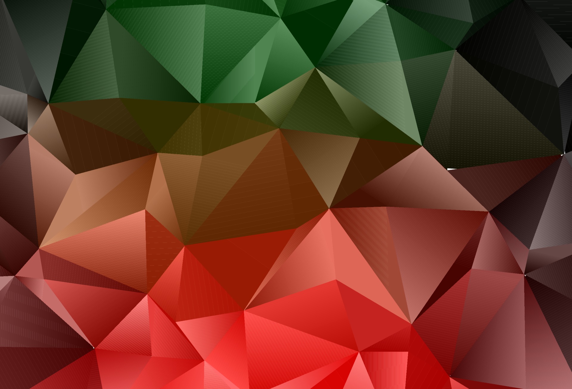 Dark Green Red Vector Shining Triangular Background 3233209 Vector Art At Vecteezy