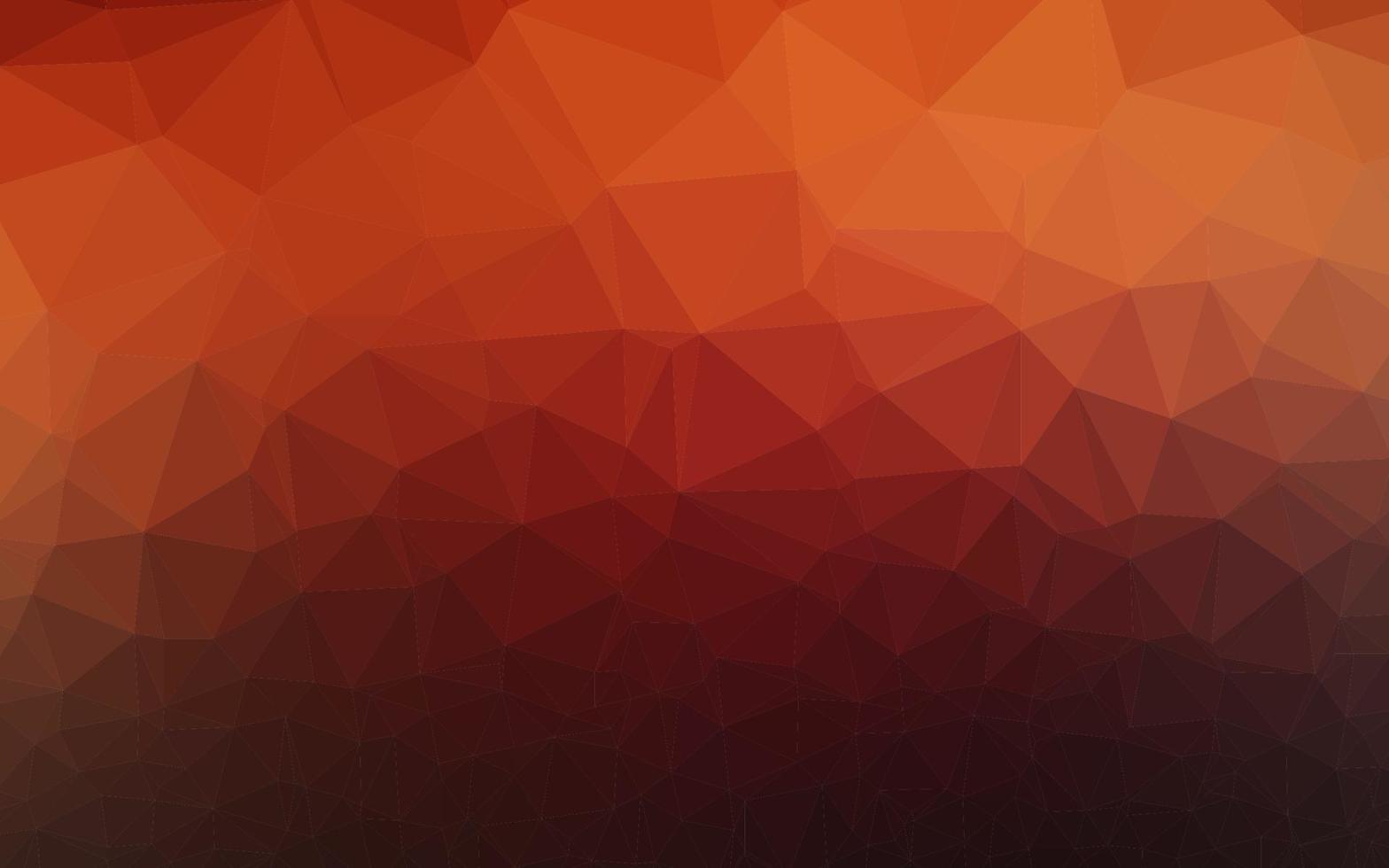 Dark Orange vector polygon abstract background. 3233639 Vector Art at Vecteezy