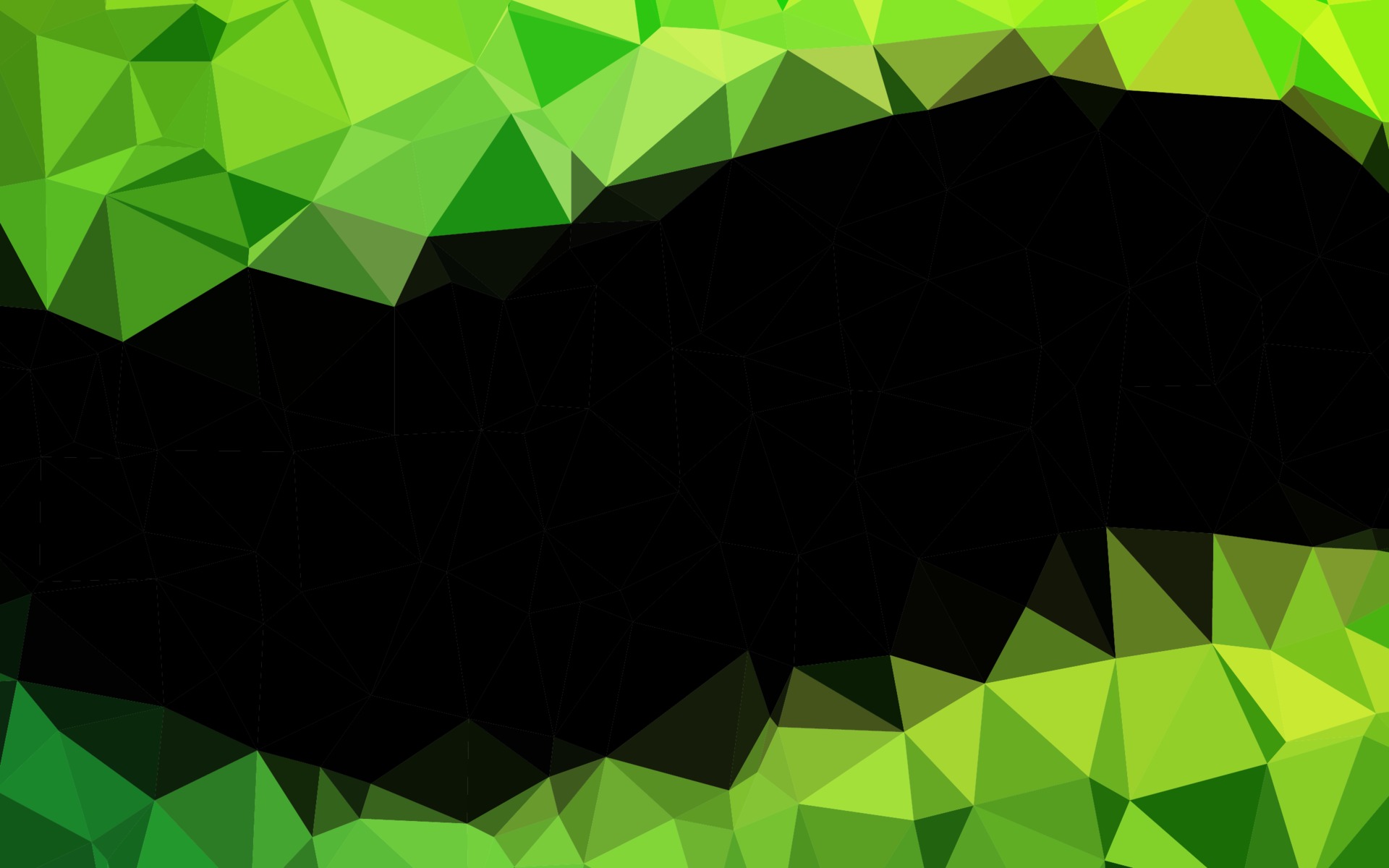 Light Green Vector Shining Triangular Background 3233722 Vector Art At