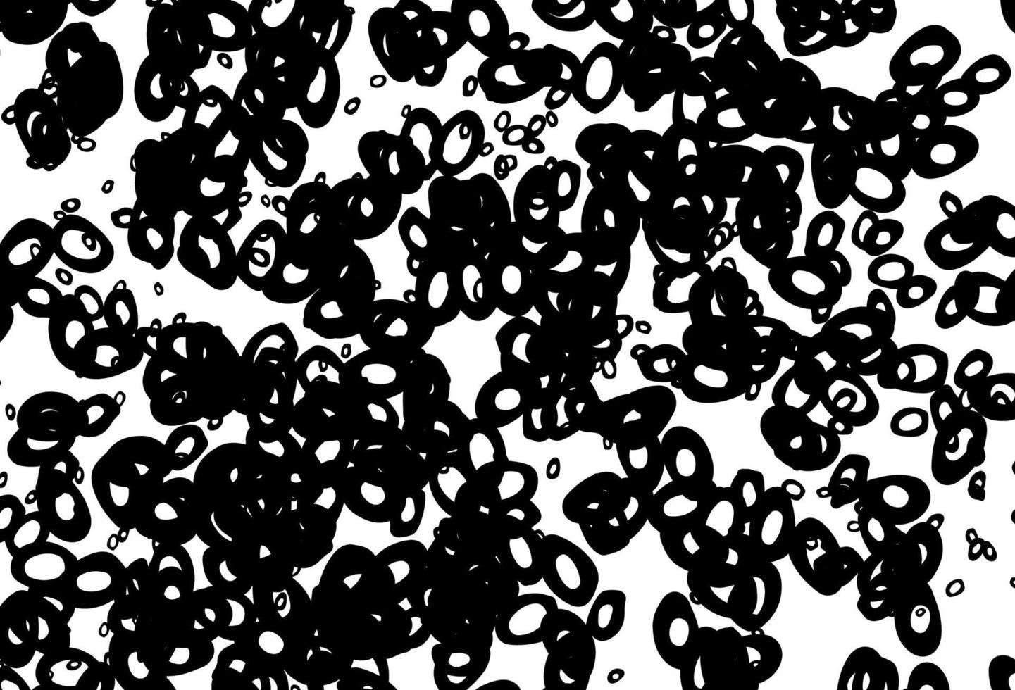 Black and white vector background with bubbles. 3234026 Vector Art at ...