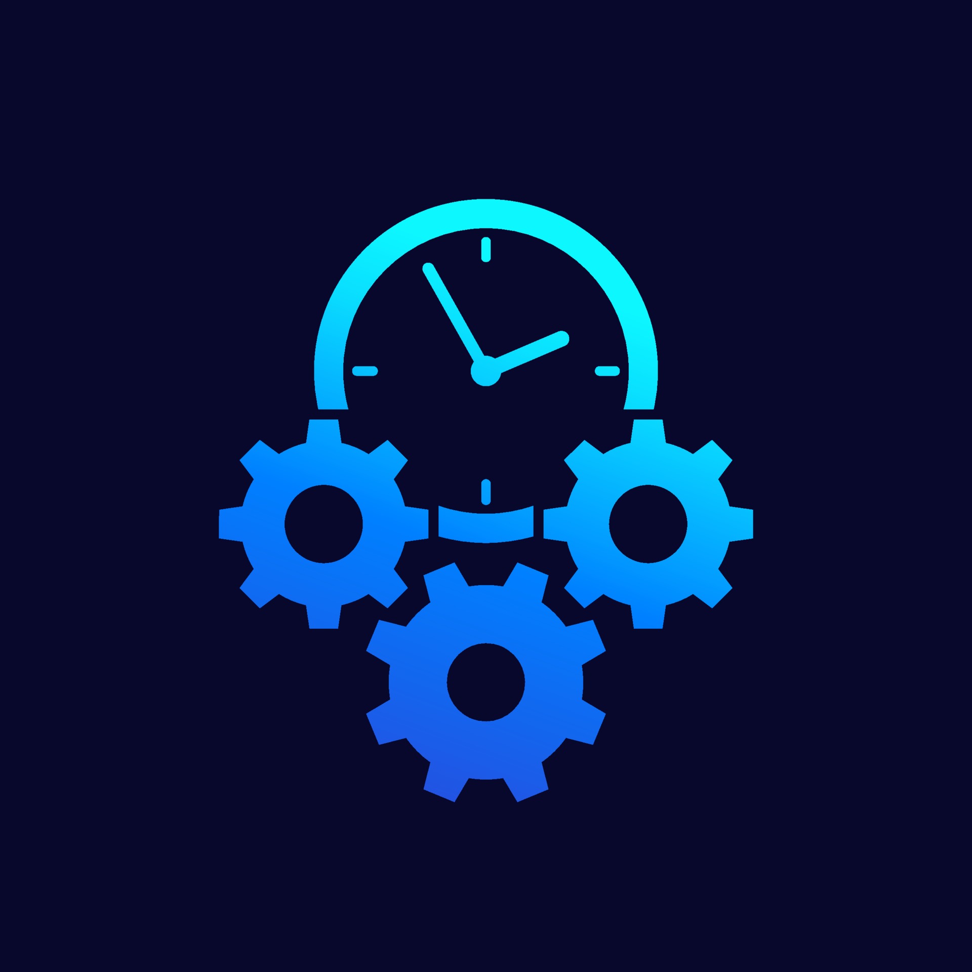 efficiency, efficient process icon, vector 3241597 Vector Art at Vecteezy
