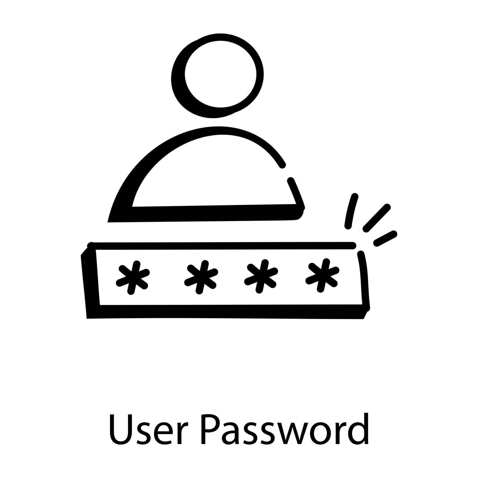User Password And Login 3241708 Vector Art At Vecteezy