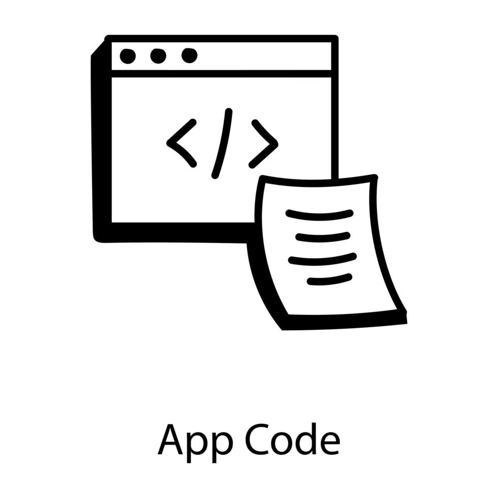 Web App Code 3263889 Vector Art at Vecteezy