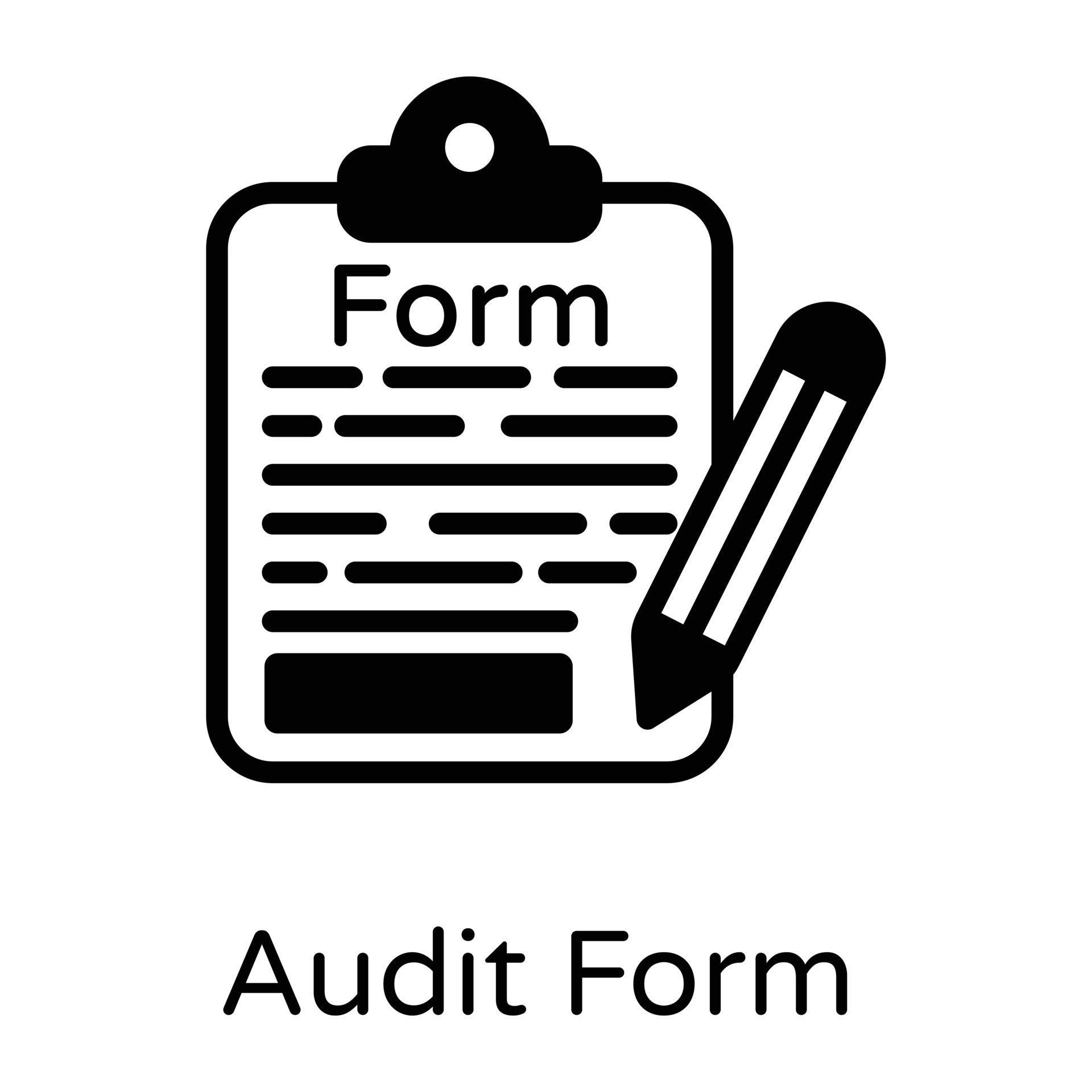Audit Form and Document 3266192 Vector Art at Vecteezy