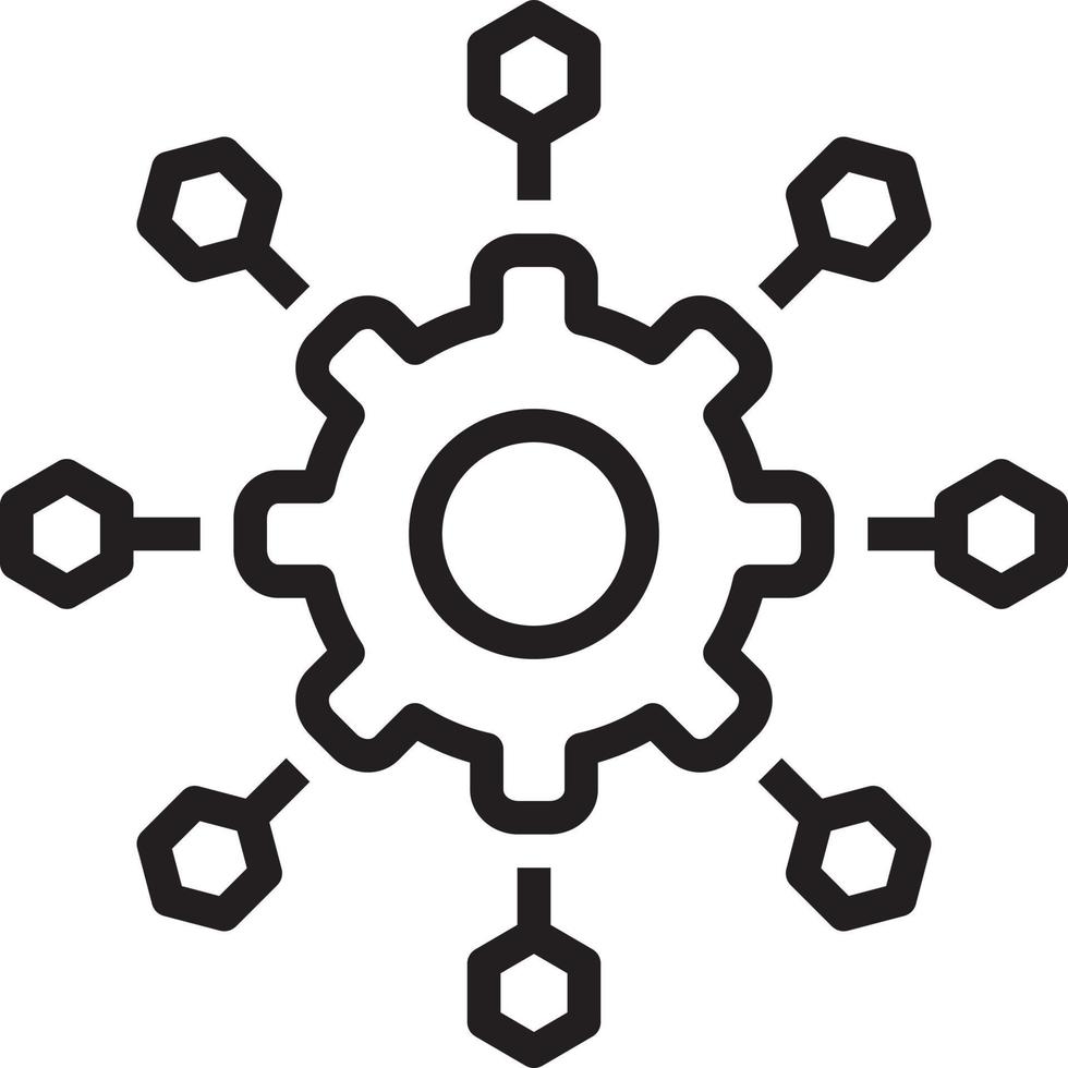 Line icon for microservices 3266610 Vector Art at Vecteezy