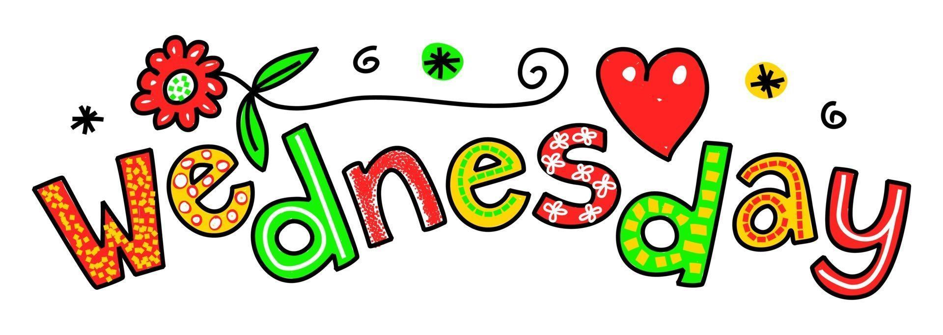 Wednesday Week Day Doodle Text Lettering 3272373 Vector Art At Vecteezy wednesday-week-day-doodle-text-lettering-3272373-vector-art-at-vecteezy