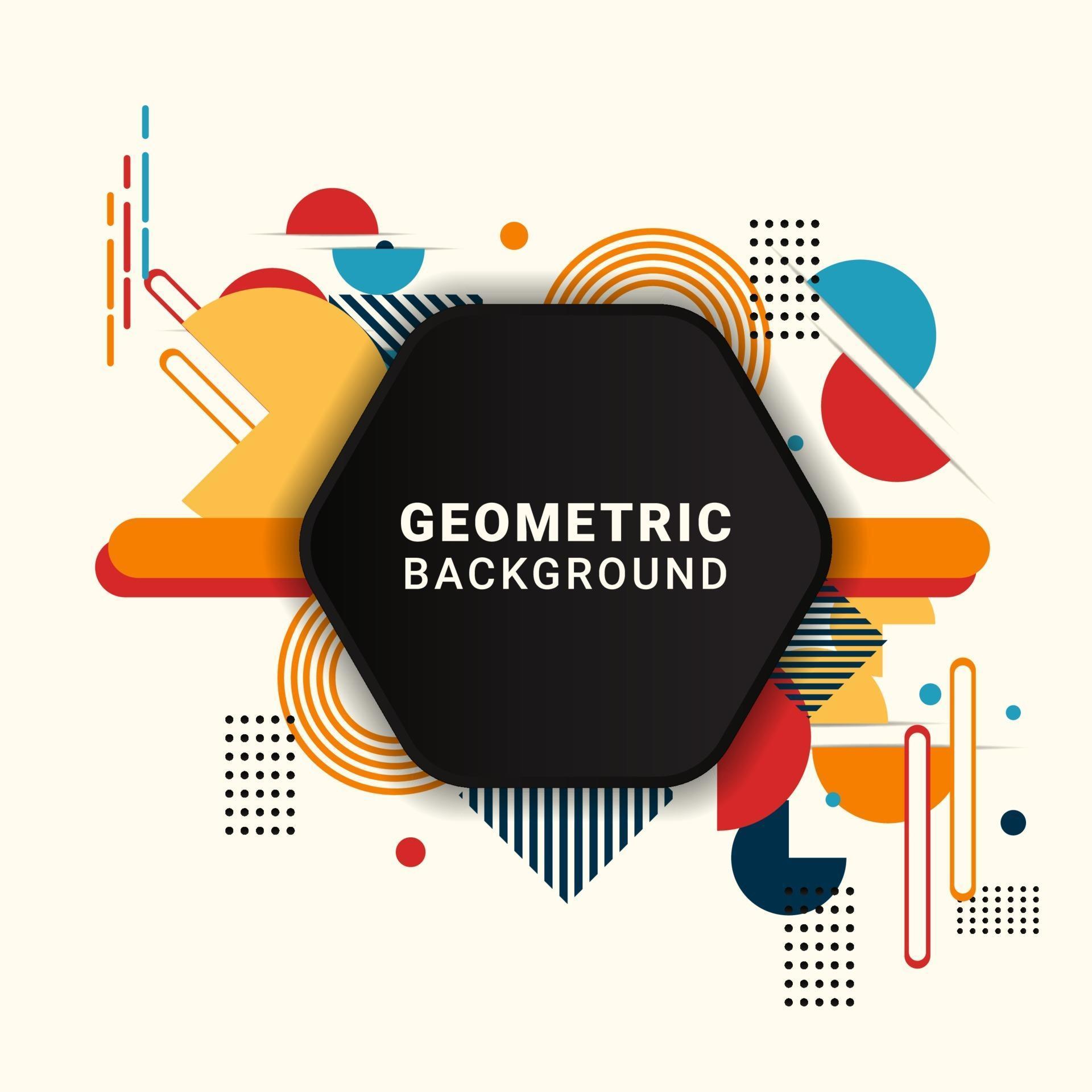Abstract colorful geometric pattern design and background. 3278830 ...
