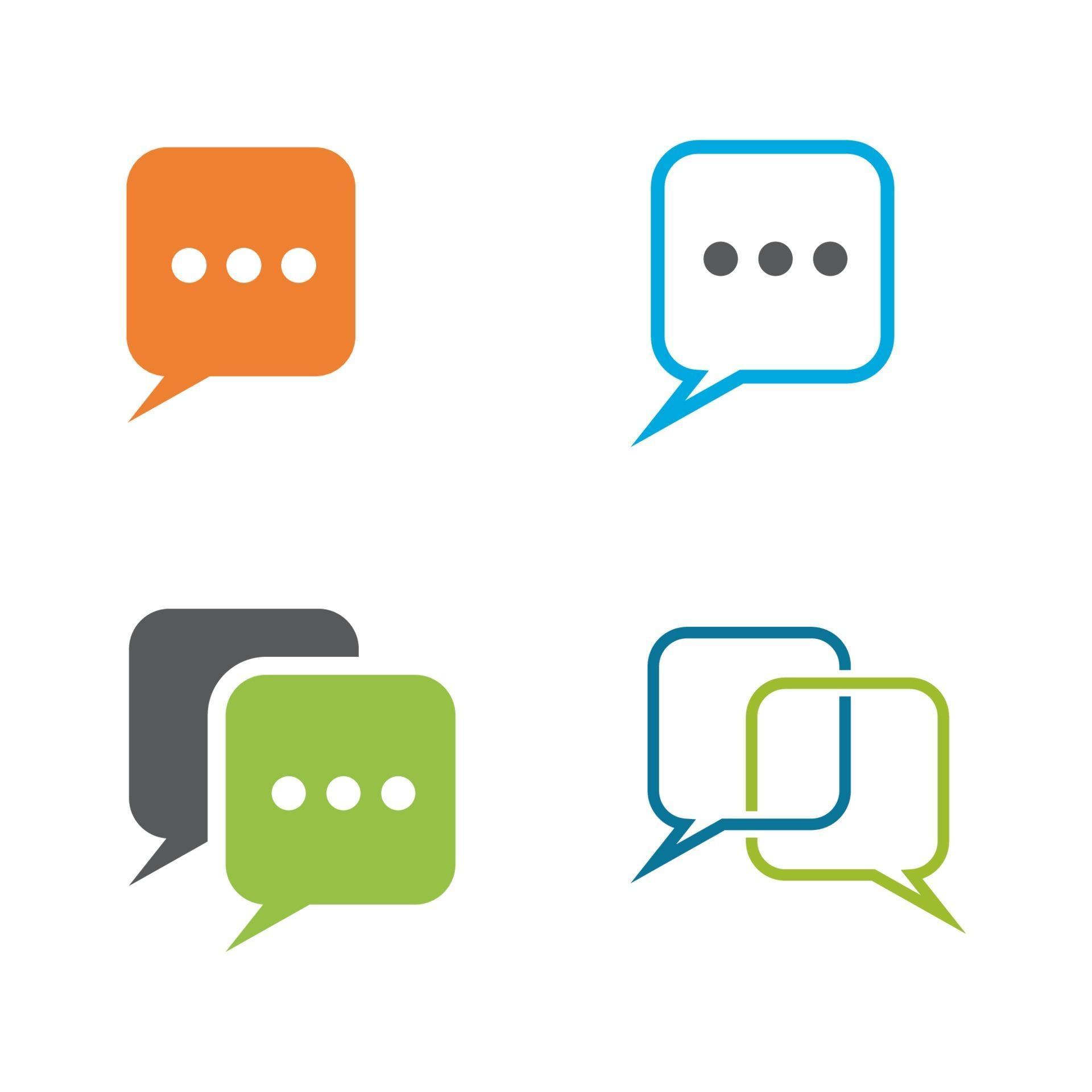 Speech bubble icon vector illustration 3281188 Vector Art at Vecteezy