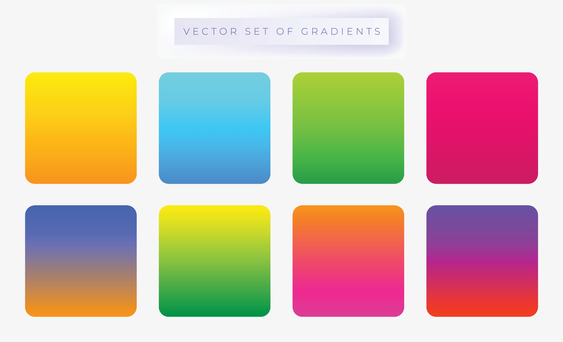 Gradients vector design. Soft color gradients. 3292400 Vector Art at ...