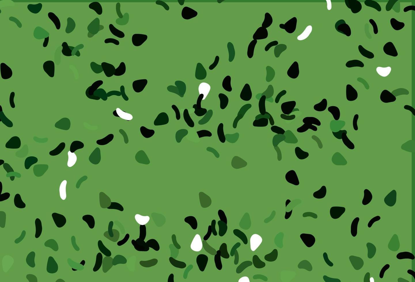 Light Green Vector Pattern With Chaotic Shapes 3293574 Vector Art At