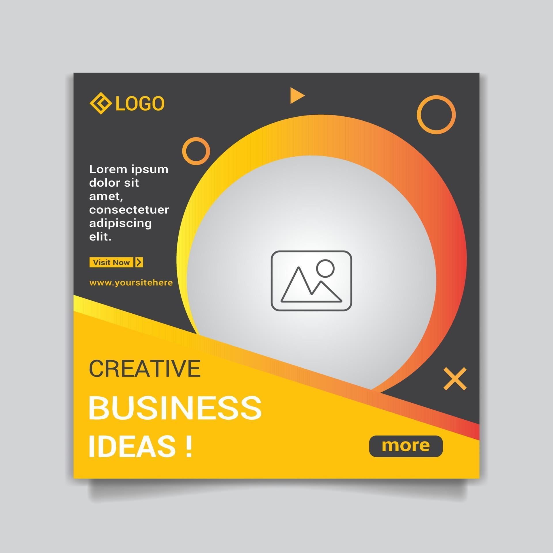 social media poster template Design 3293626 Vector Art at Vecteezy