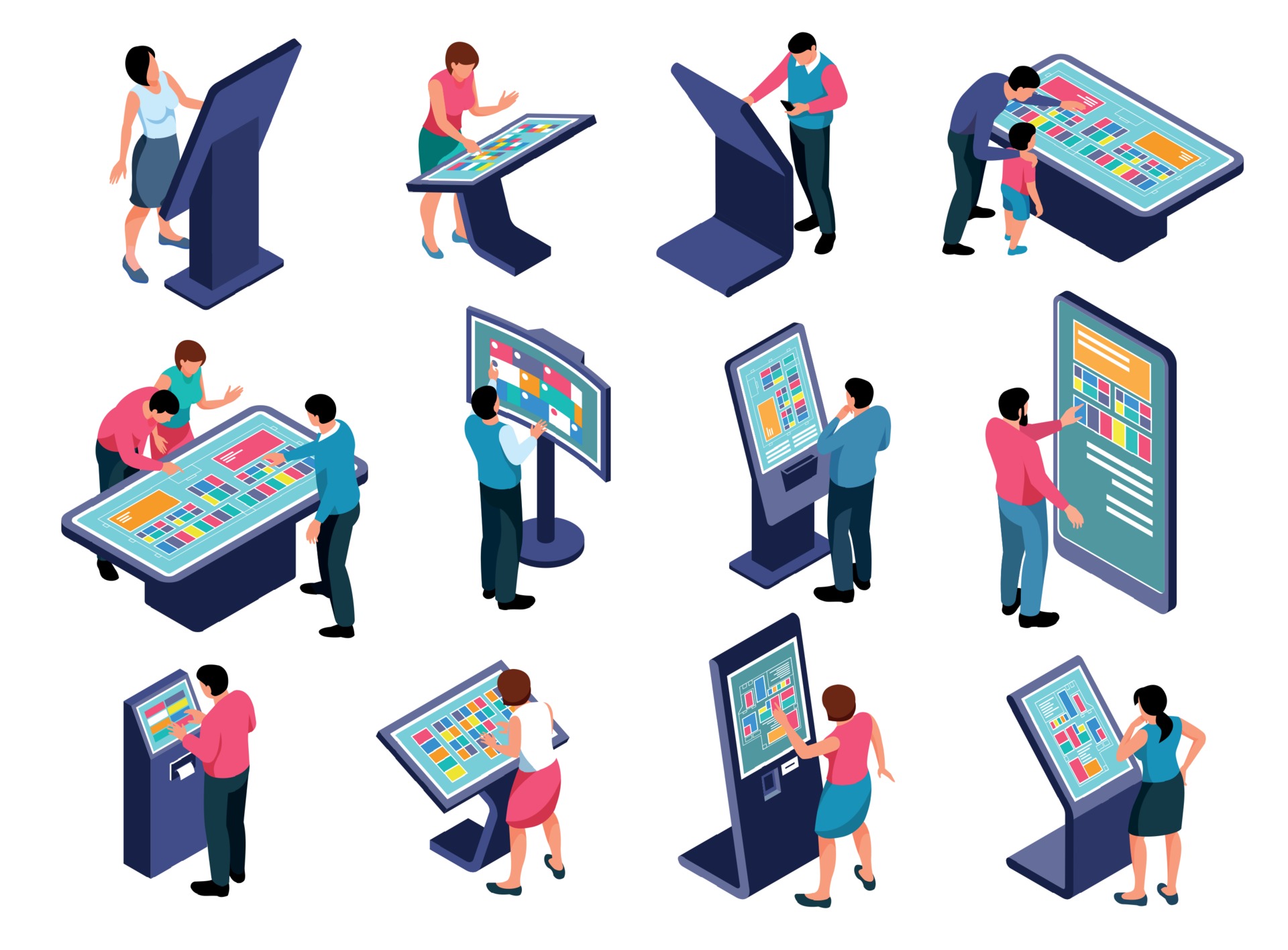 Interactive Panel Set 3293828 Vector Art at Vecteezy