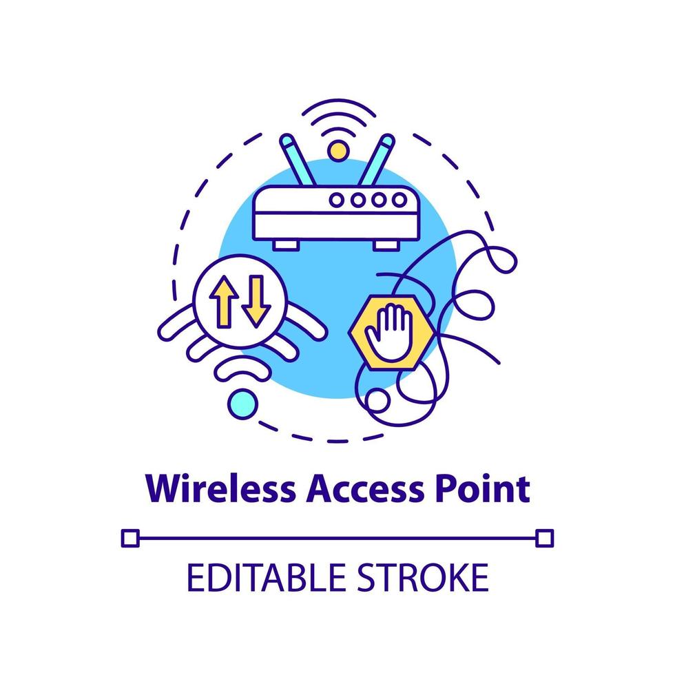 Wireless access point concept icon 3297226 Vector Art at Vecteezy Wireless access point concept icon 3297226 Vector Art at Vecteezy