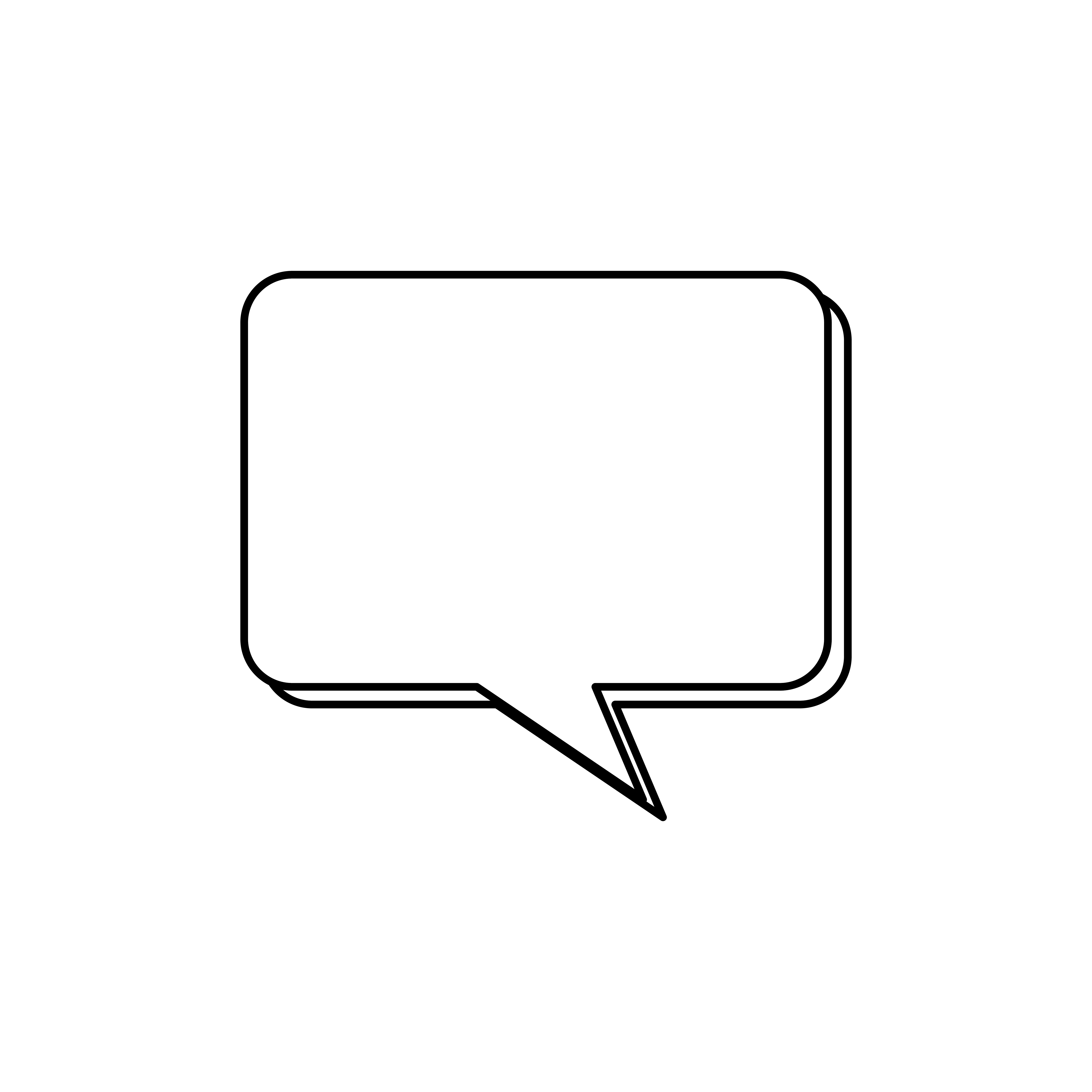 speech bubble line style icon 3298644 Vector Art at Vecteezy