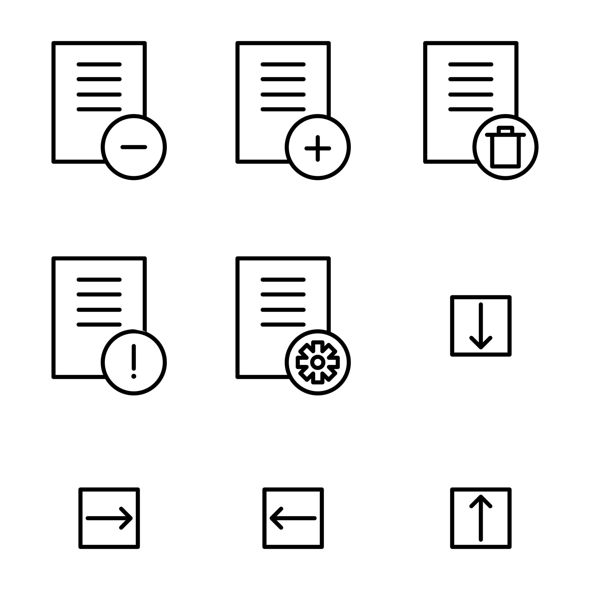 user interface icon set design style three 3301192 Vector Art at Vecteezy