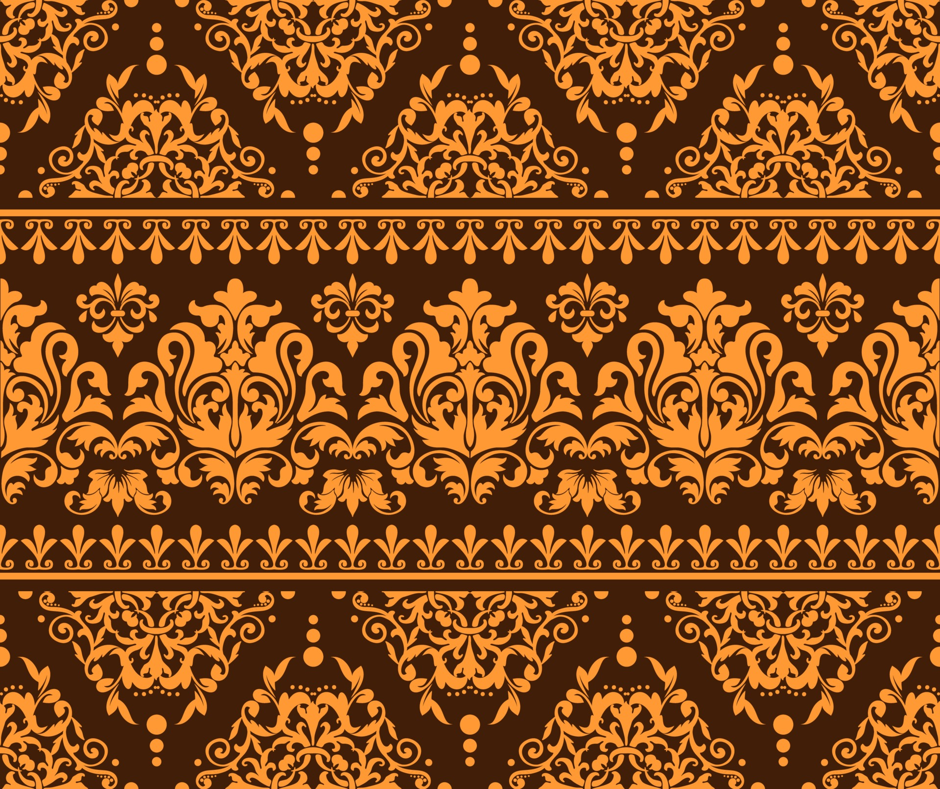 Vintage Ornament Decoration Pattern for any purpose 3301944 Vector Art ...