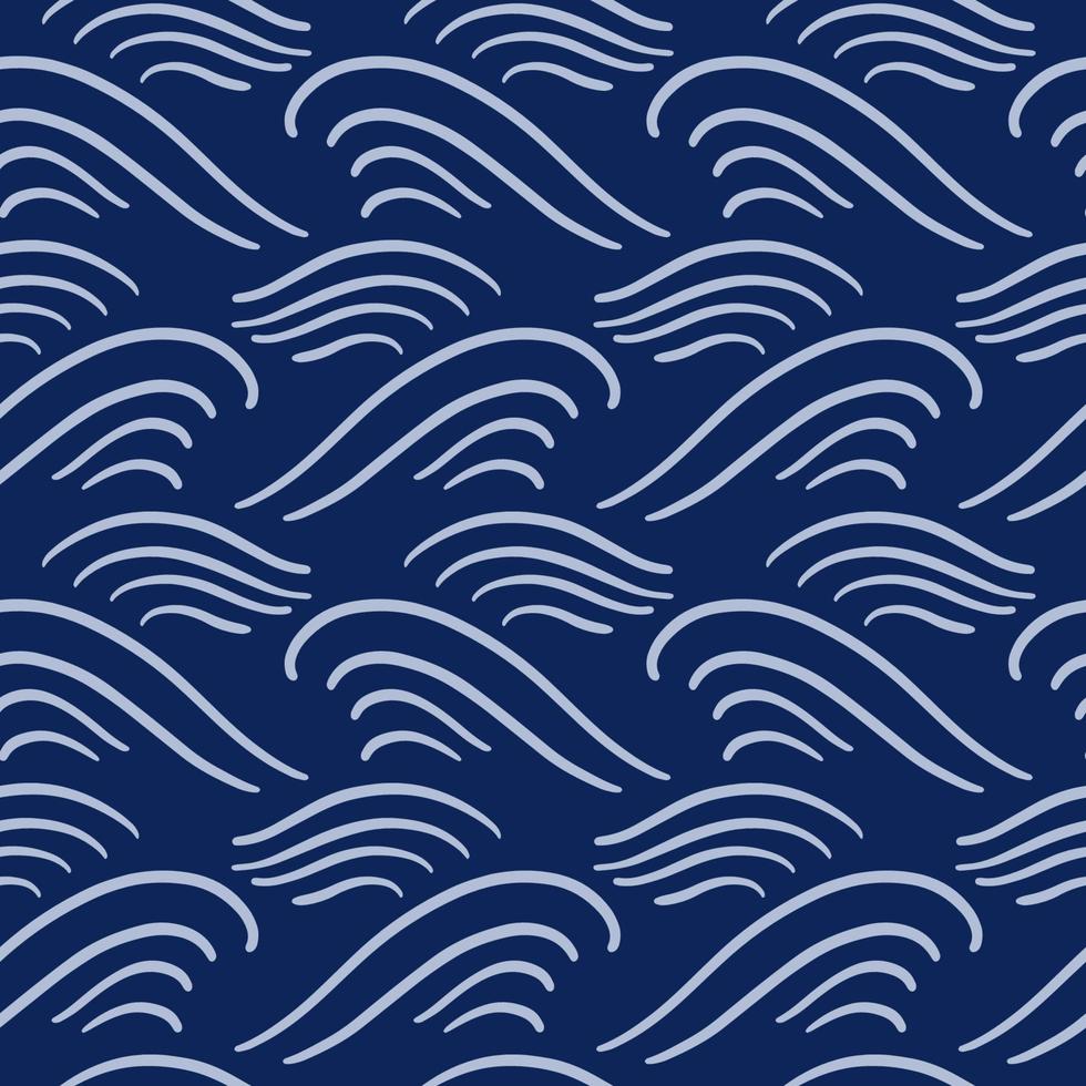 Ocean waves seamless pattern, classic blue color 3310546 Vector Art at ... Ocean waves seamless pattern, classic blue color 3310546 Vector Art at ...
