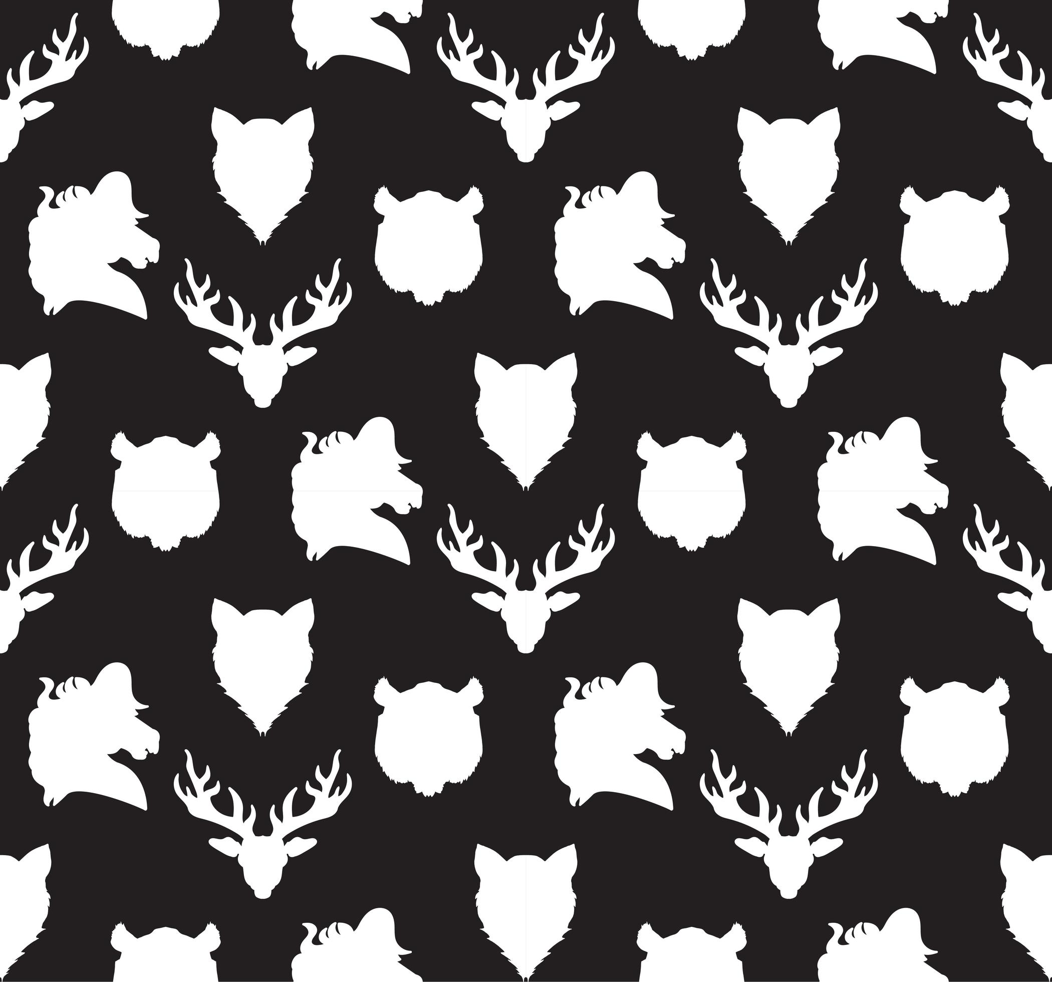 Wildlife seamless pattern 3313028 Vector Art at Vecteezy