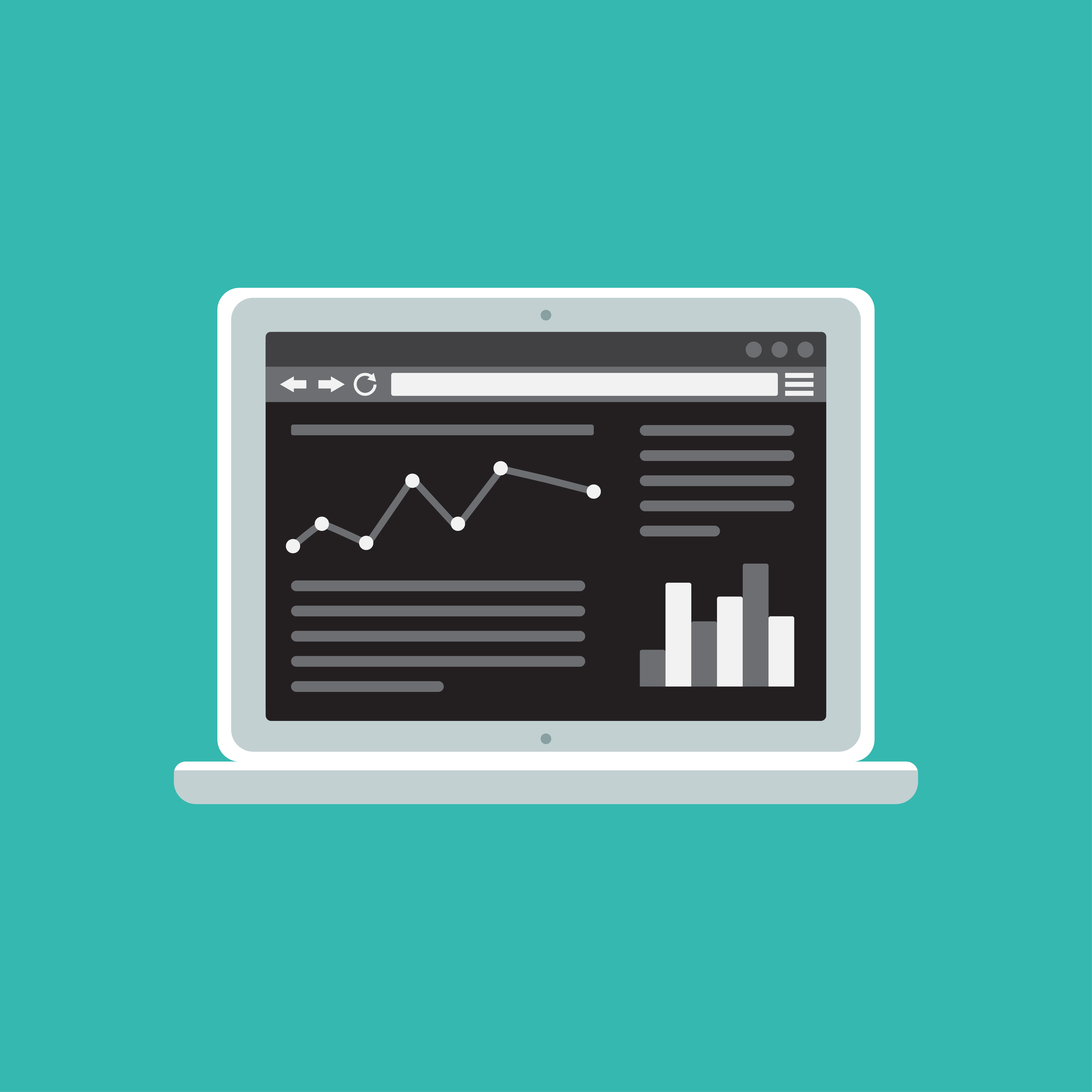 Web Template of Computer Site or Article Form 3313053 Vector Art at ...