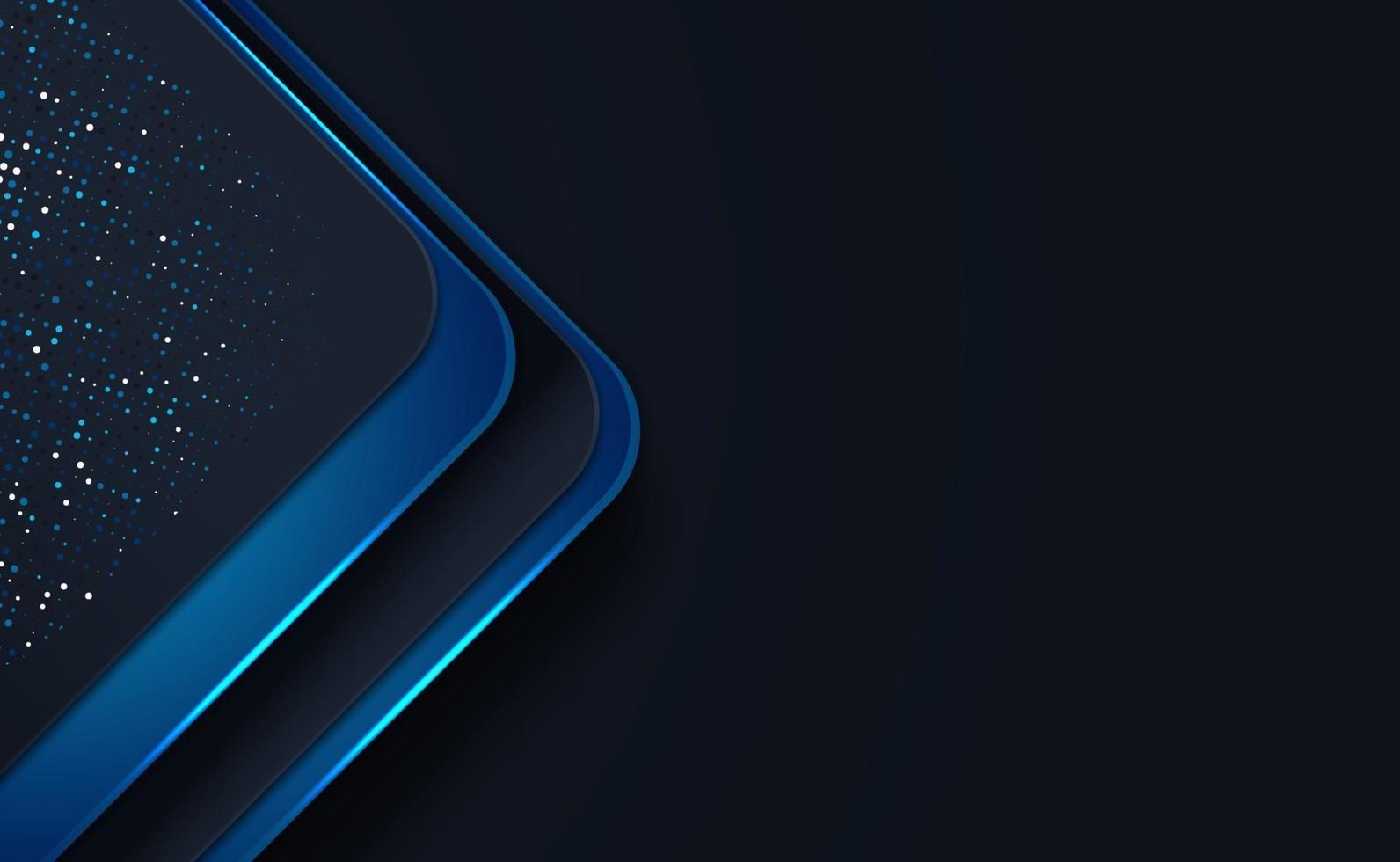 Abstract Shiny Dark Blue Shape Overlap Background Technology 3316178