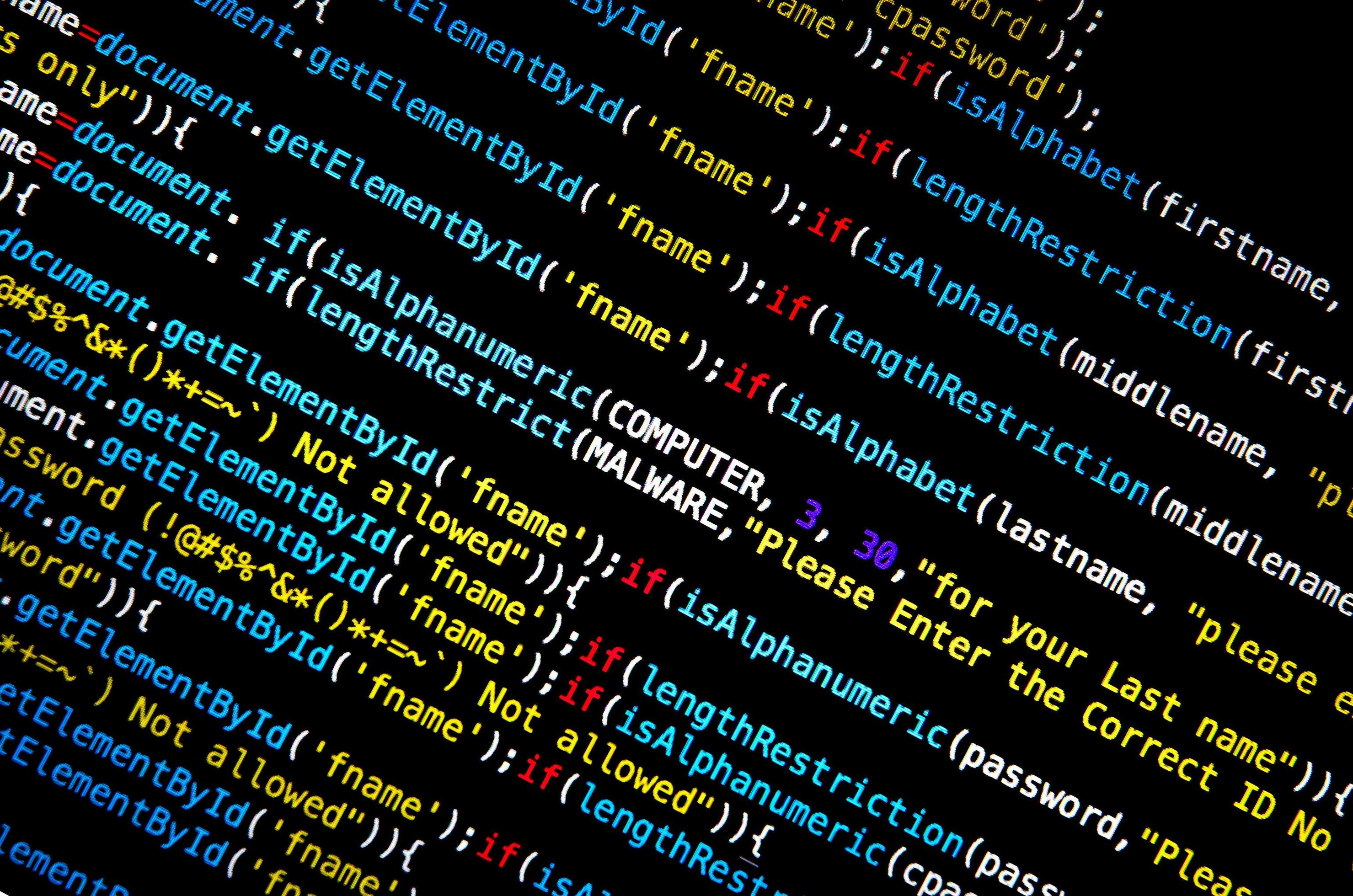 Screen of source code and abstract technology background 3323946 Stock ...