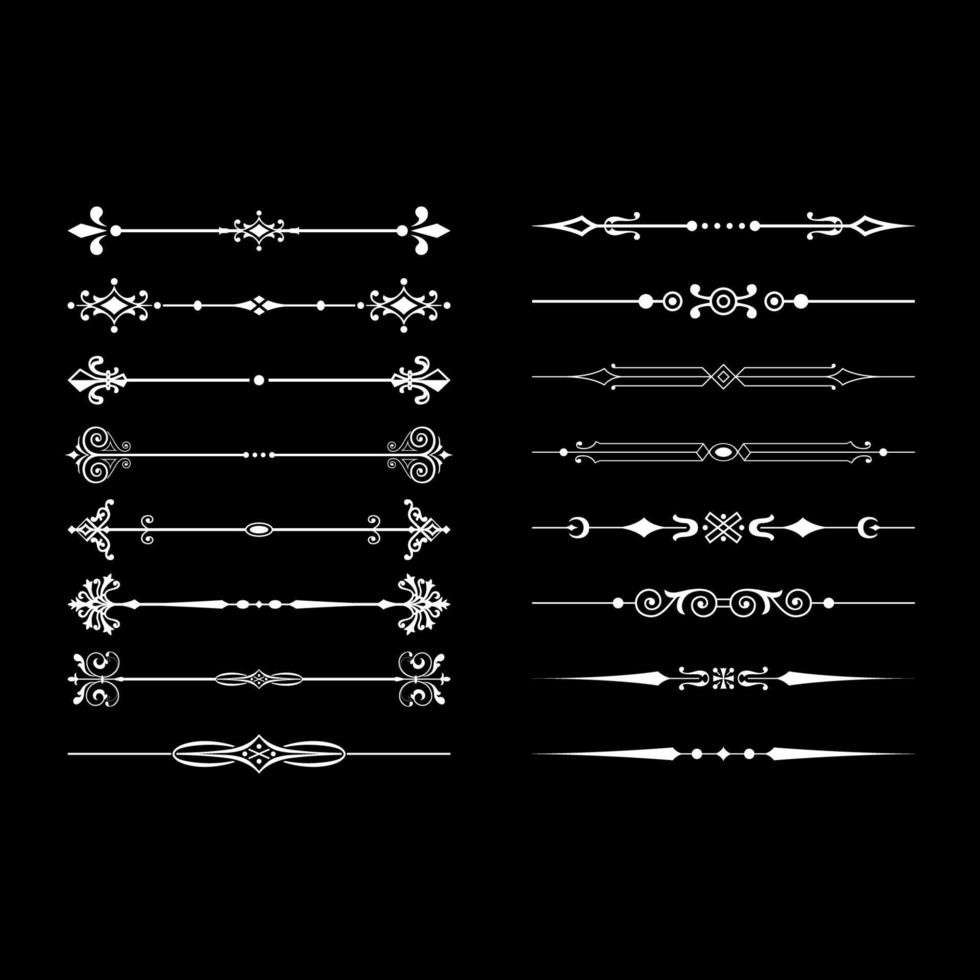 vintage floral design elements 3328615 Vector Art at Vecteezy