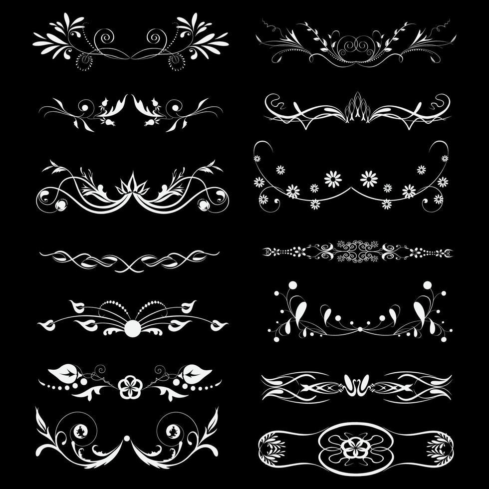 Calligraphic elements and headers set vector 3328624 Vector Art at Vecteezy Calligraphic elements and headers set vector 3328624 Vector Art at Vecteezy