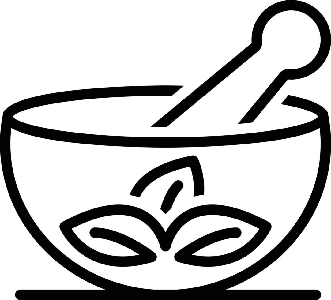 icono de línea de hierbas medicinales 3329467 Vector en Vecteezy