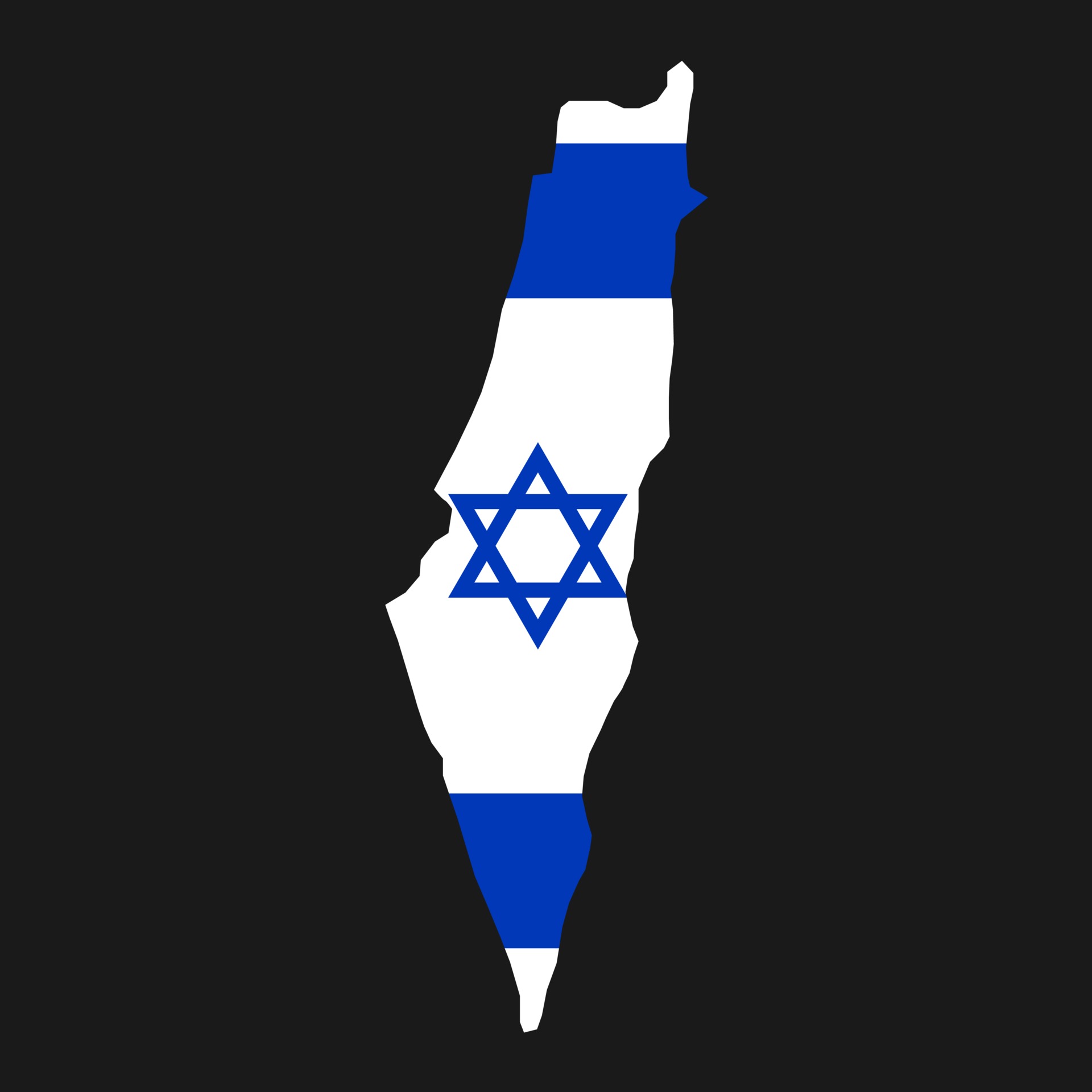 Israel map silhouette with flag on black background 3330780 Vector Art ... Israel map silhouette with flag on black background 3330780 Vector Art ...