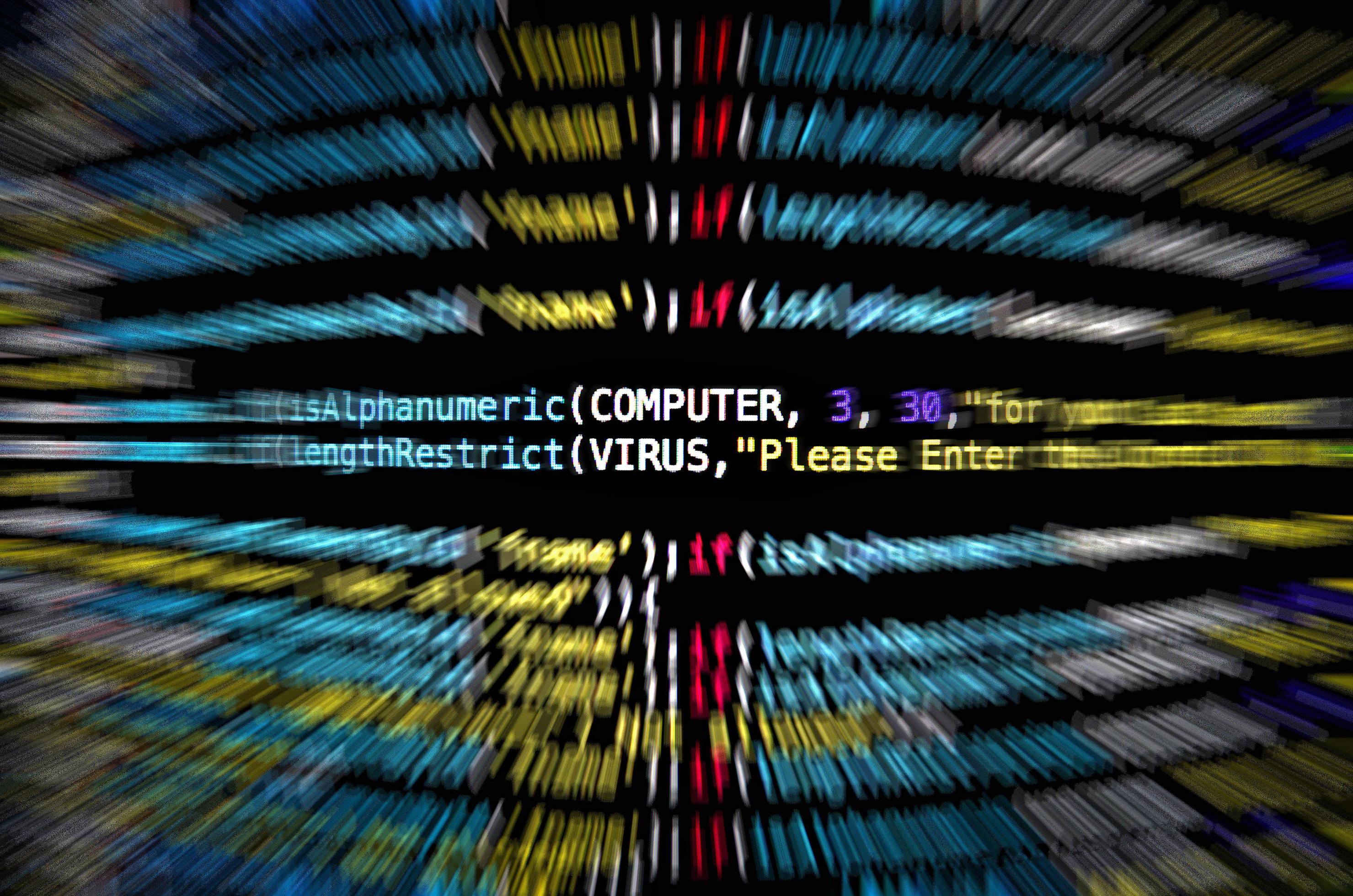 Screen of source code and abstract technology background 3336396 Stock ...