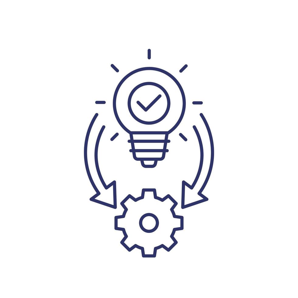 icono de implementación, vector de línea de ejecución de ideas 3337581 ... icono de implementación, vector de línea de ejecución de ideas 3337581 ...