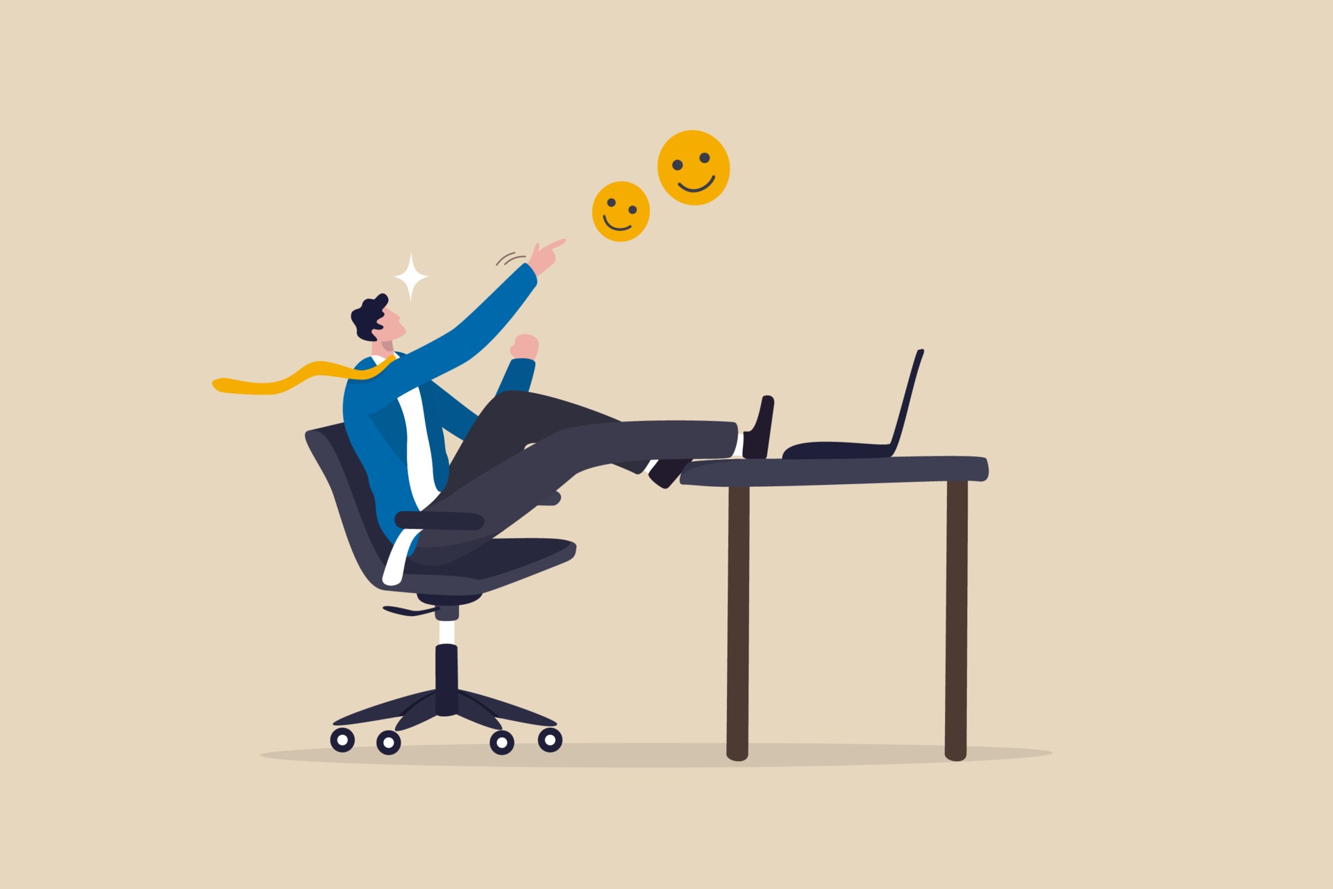 Job Satisfaction Work Happiness Love Your Career Or Motivation