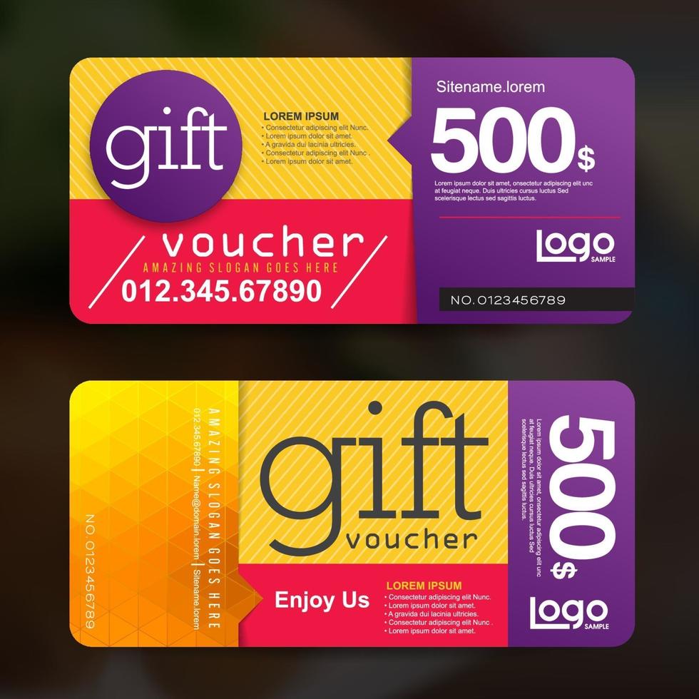 Gift voucher discount coupon template 3348999 Vector Art at Vecteezy Gift voucher discount coupon template 3348999 Vector Art at Vecteezy