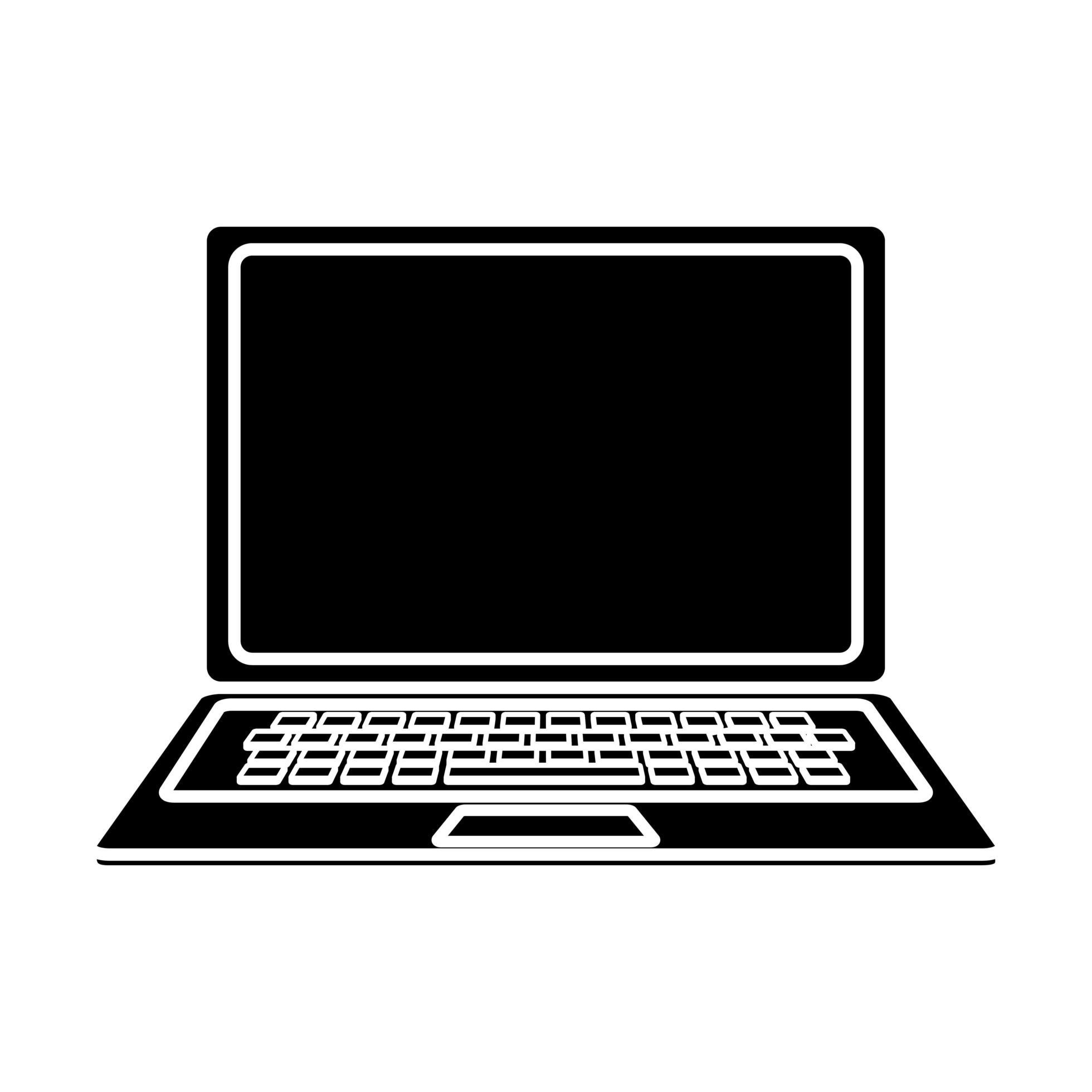 Isolated digital laptop vector design 3350248 Vector Art at Vecteezy