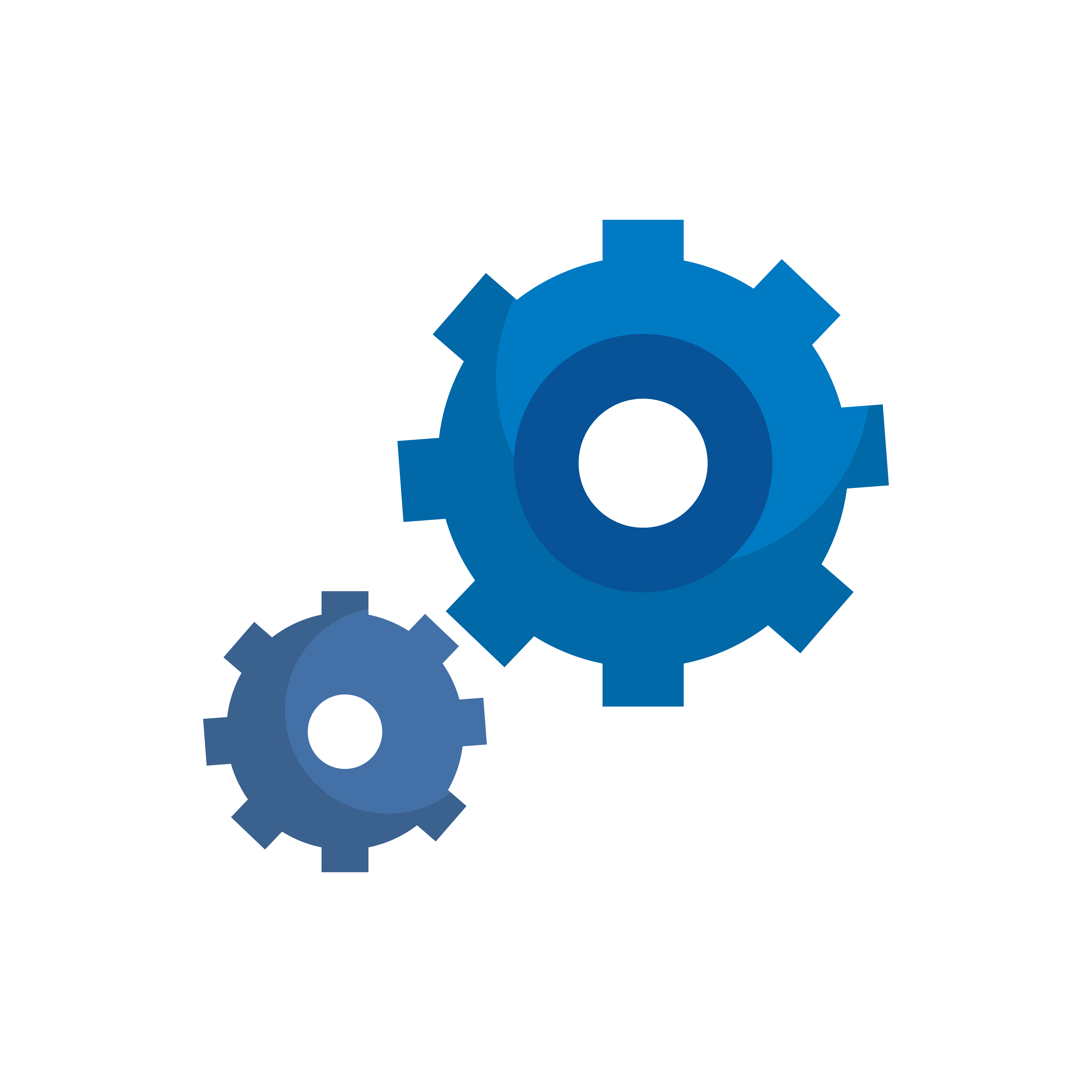 Isolated gears icon vector design 3350716 Vector Art at Vecteezy