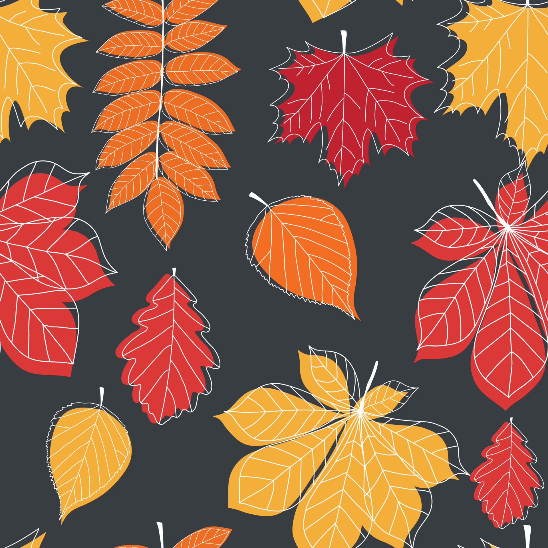 Fall Background Pattern