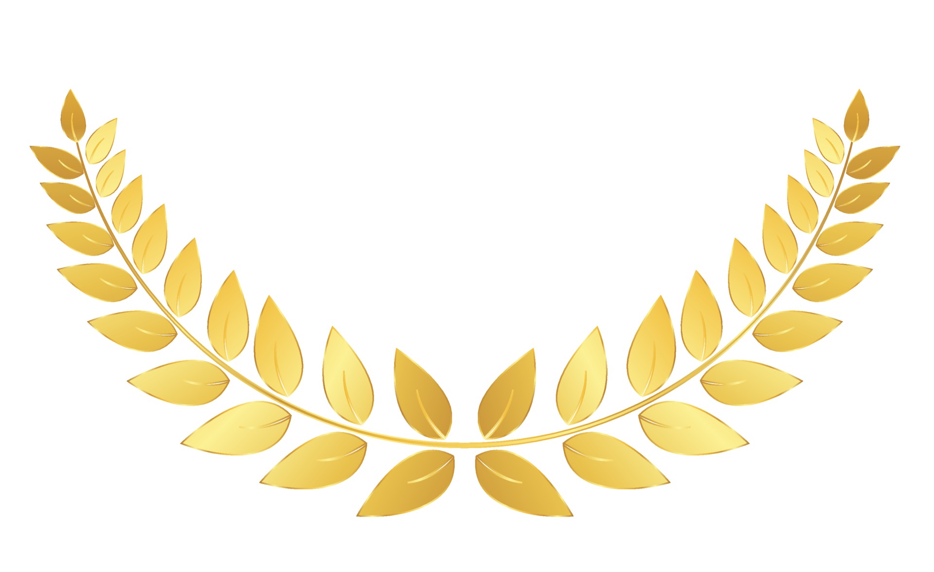 Golden Laurel wreath isolated on white background. 3355661 Vector Art ... Golden Laurel wreath isolated on white background. 3355661 Vector Art ...