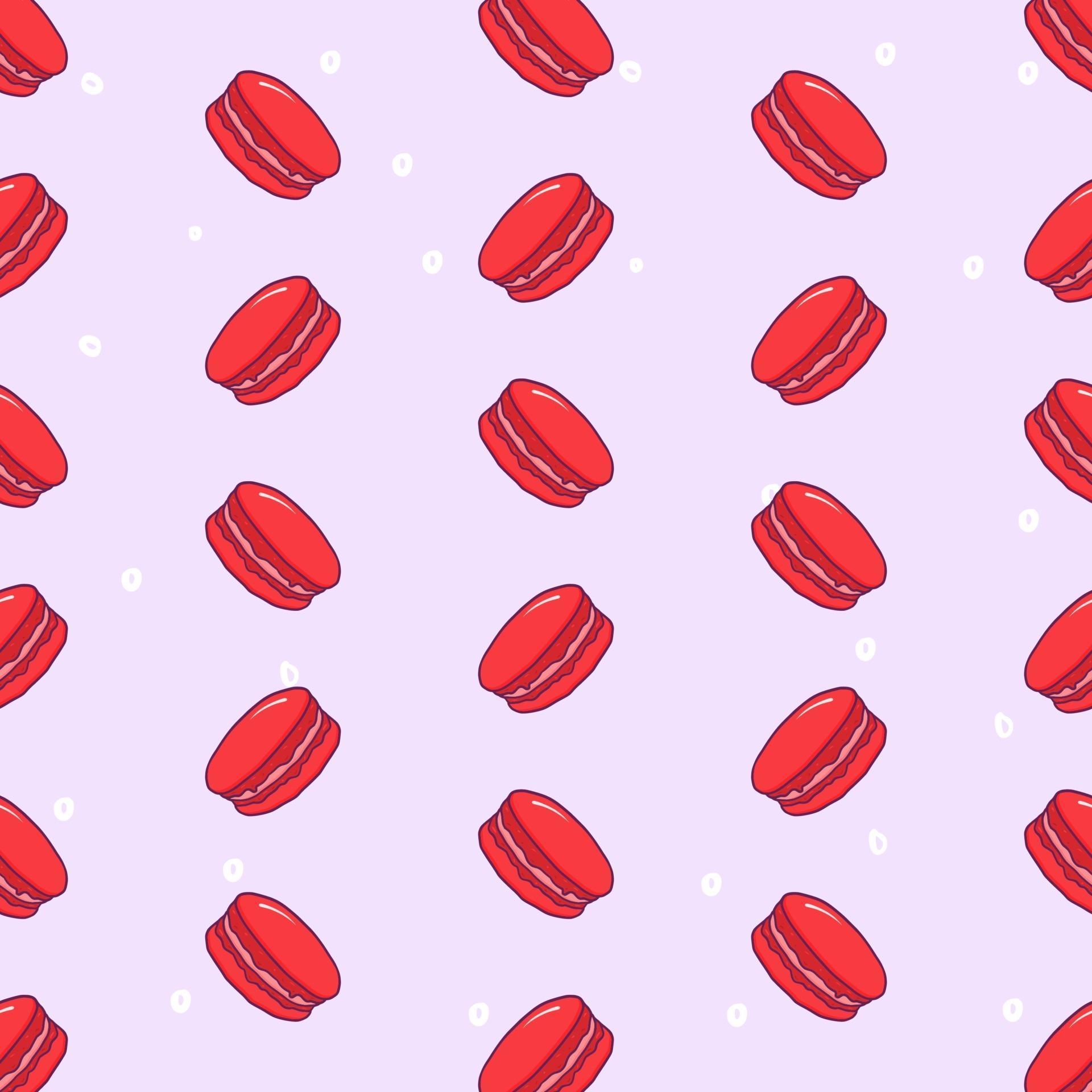 Macaron seamless pattern illustration vector 3358478 Vector Art at Vecteezy