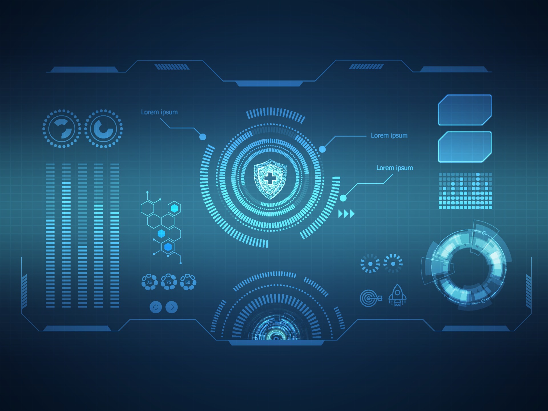 abstract futuristic hud display interface sci fi technology 3360304 ... abstract futuristic hud display interface sci fi technology 3360304 ...