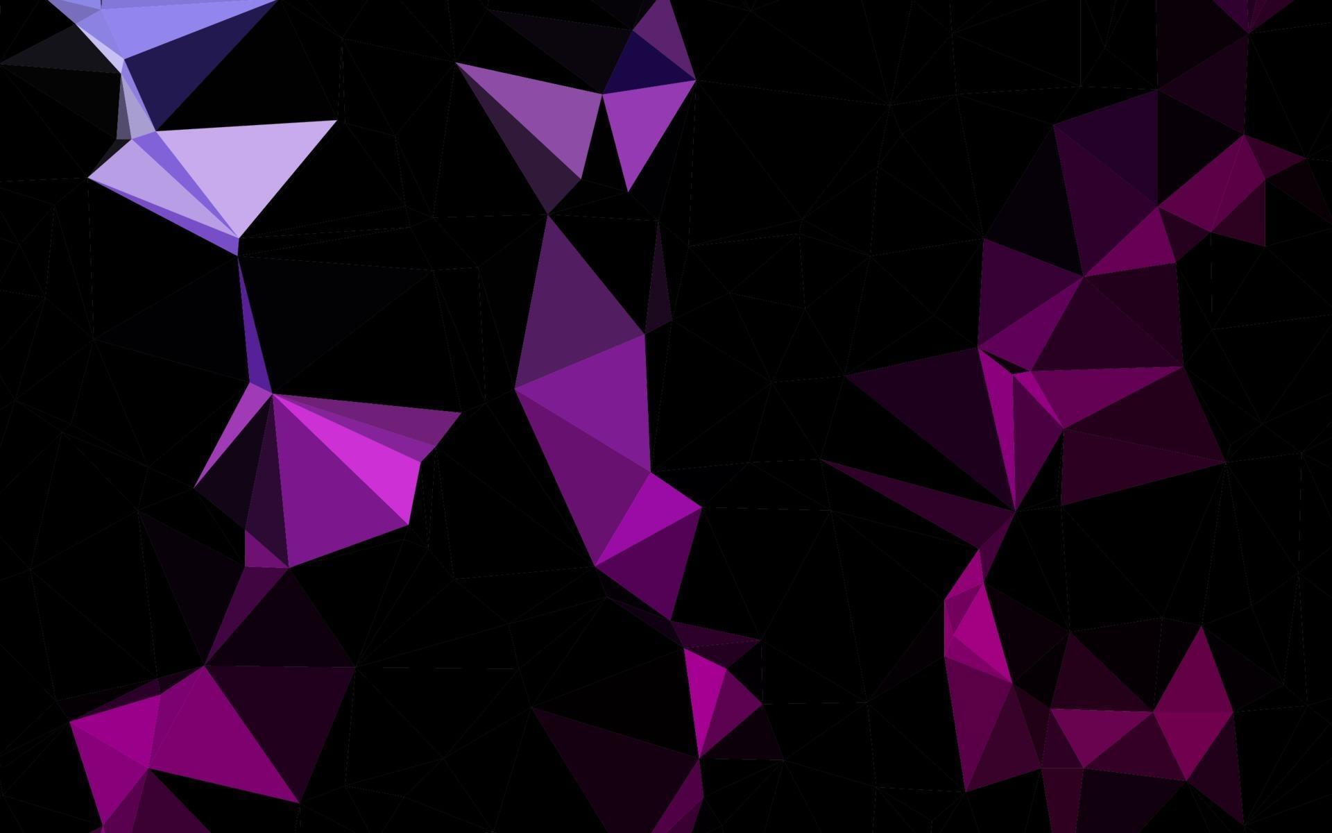 Dark Purple Vector Shining Triangular Background 3377231 Vector Art At Vecteezy