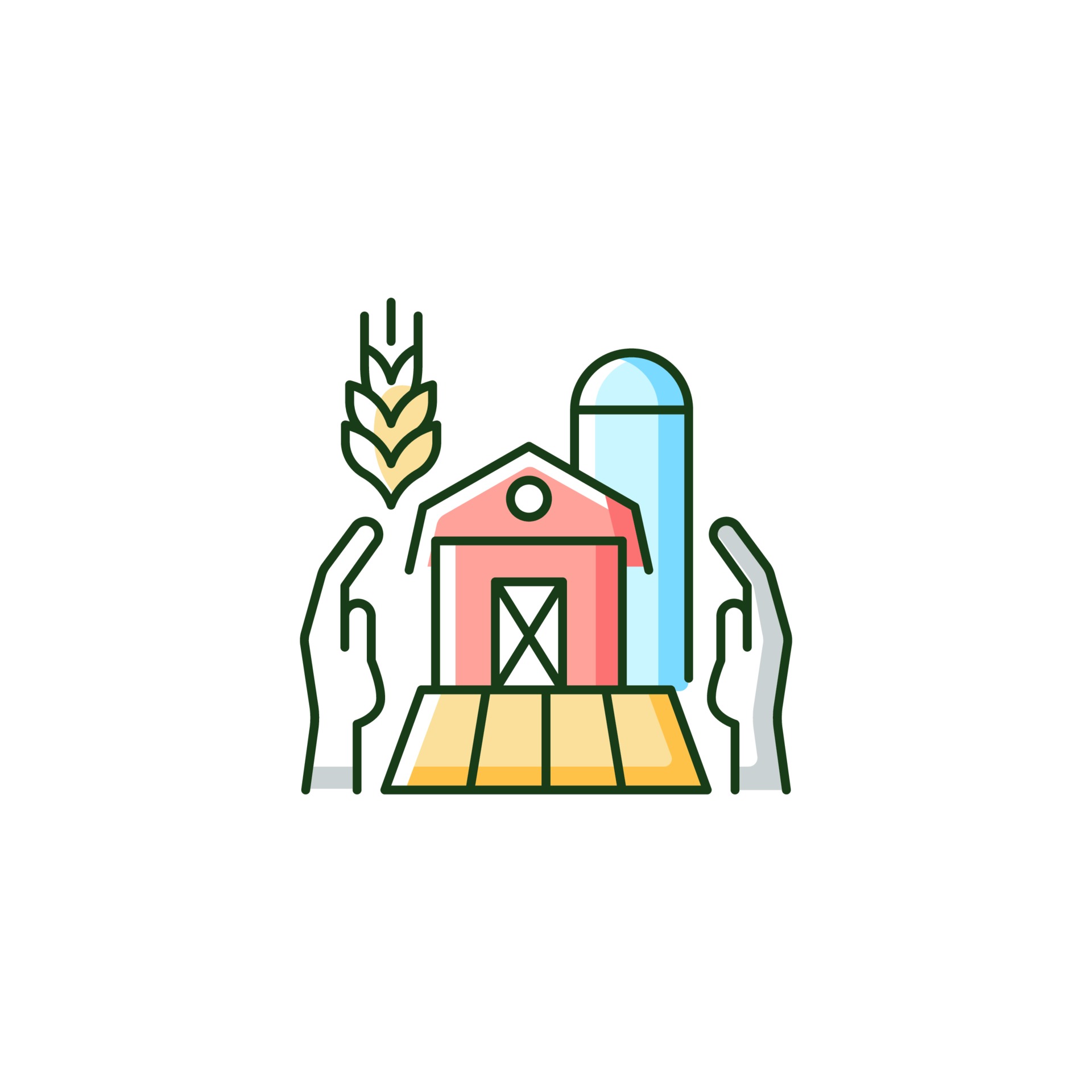 Farmers support RGB color icon 3397779 Vector Art at Vecteezy Farmers support RGB color icon 3397779 Vector Art at Vecteezy