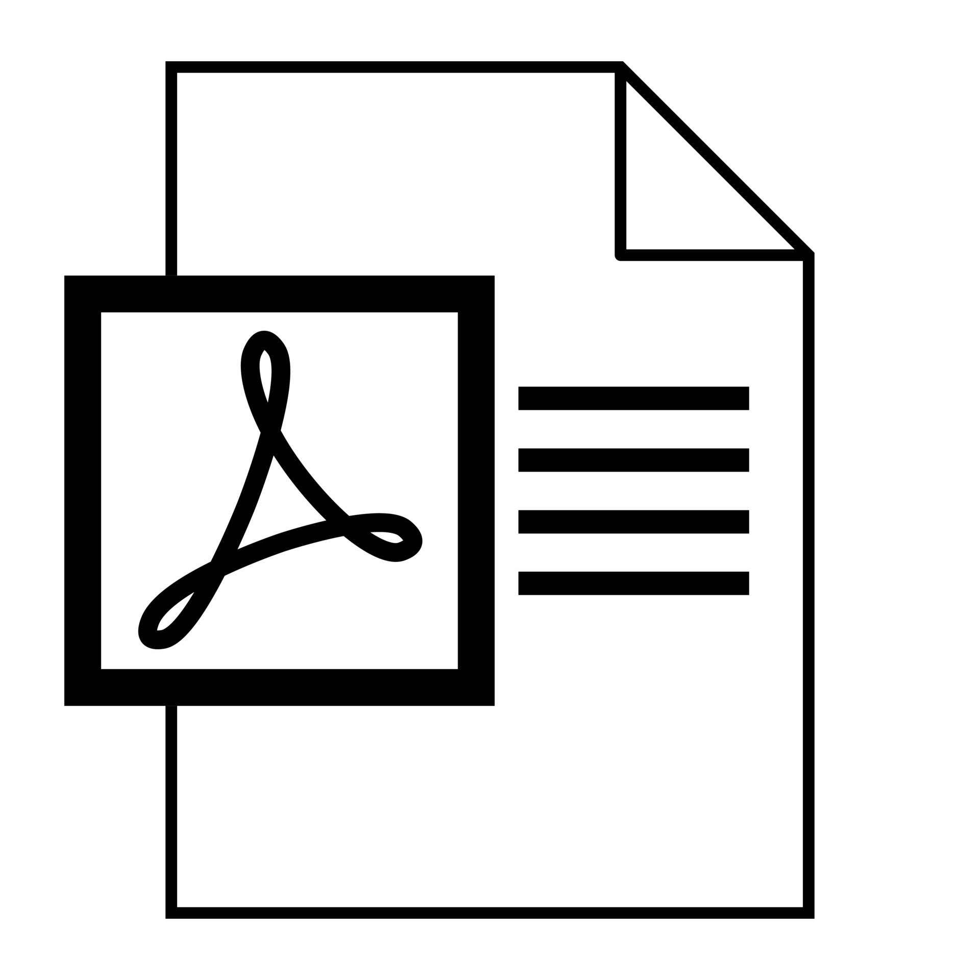 Modern flat design of PDF file icon for web 3399479 Vector Art at Vecteezy