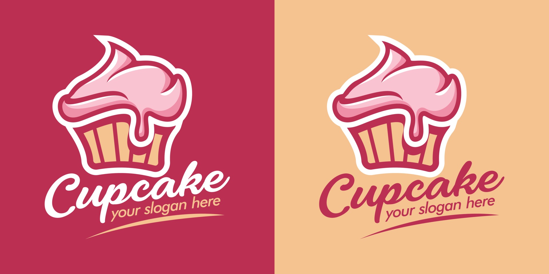 Cupcake Logo Vector Art Icons And Graphics For Free Download
