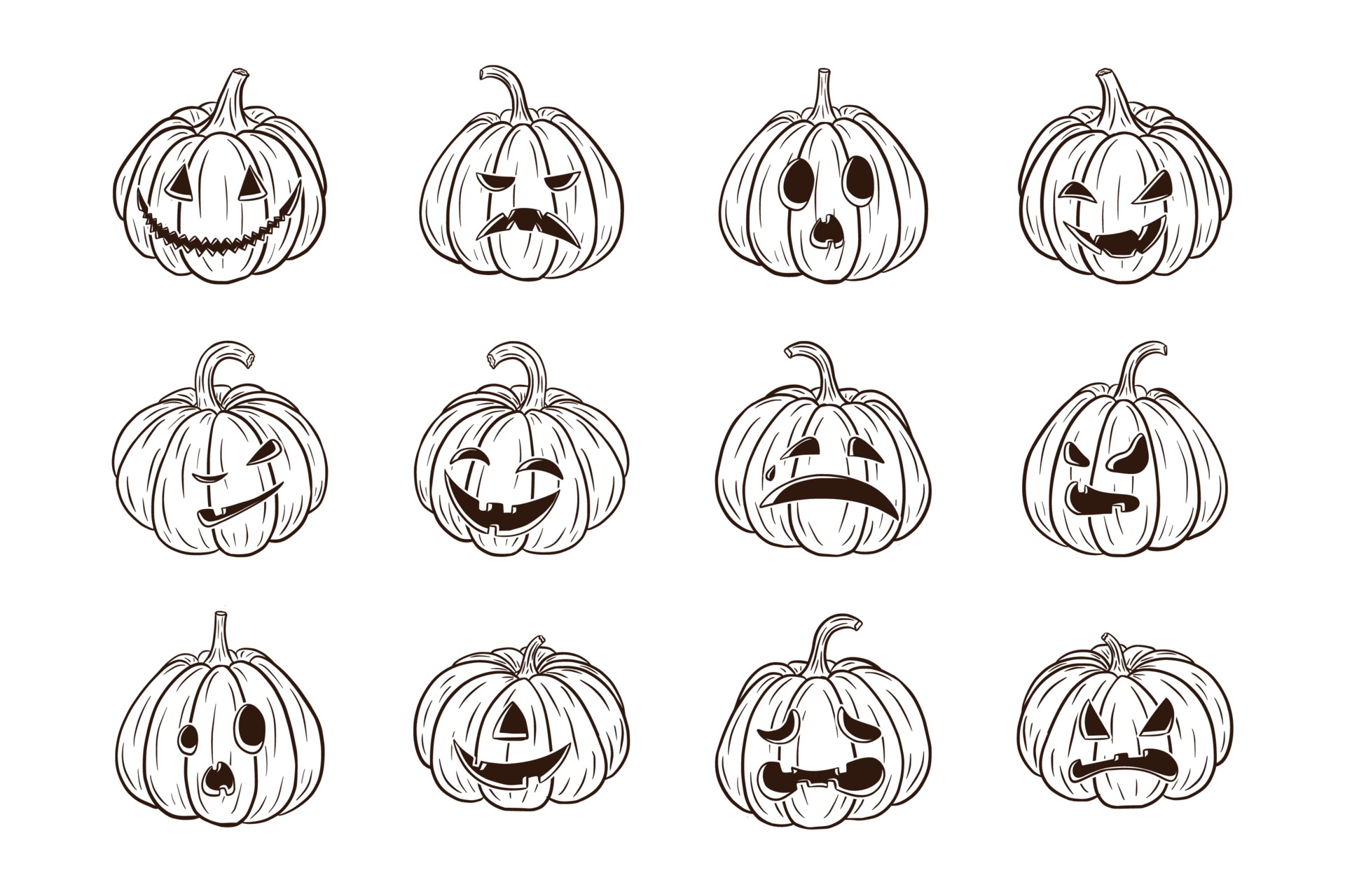 7 Drawing Scary Pumpkin Faces RaisaFelicitee 7-drawing-scary-pumpkin-faces-raisafelicitee