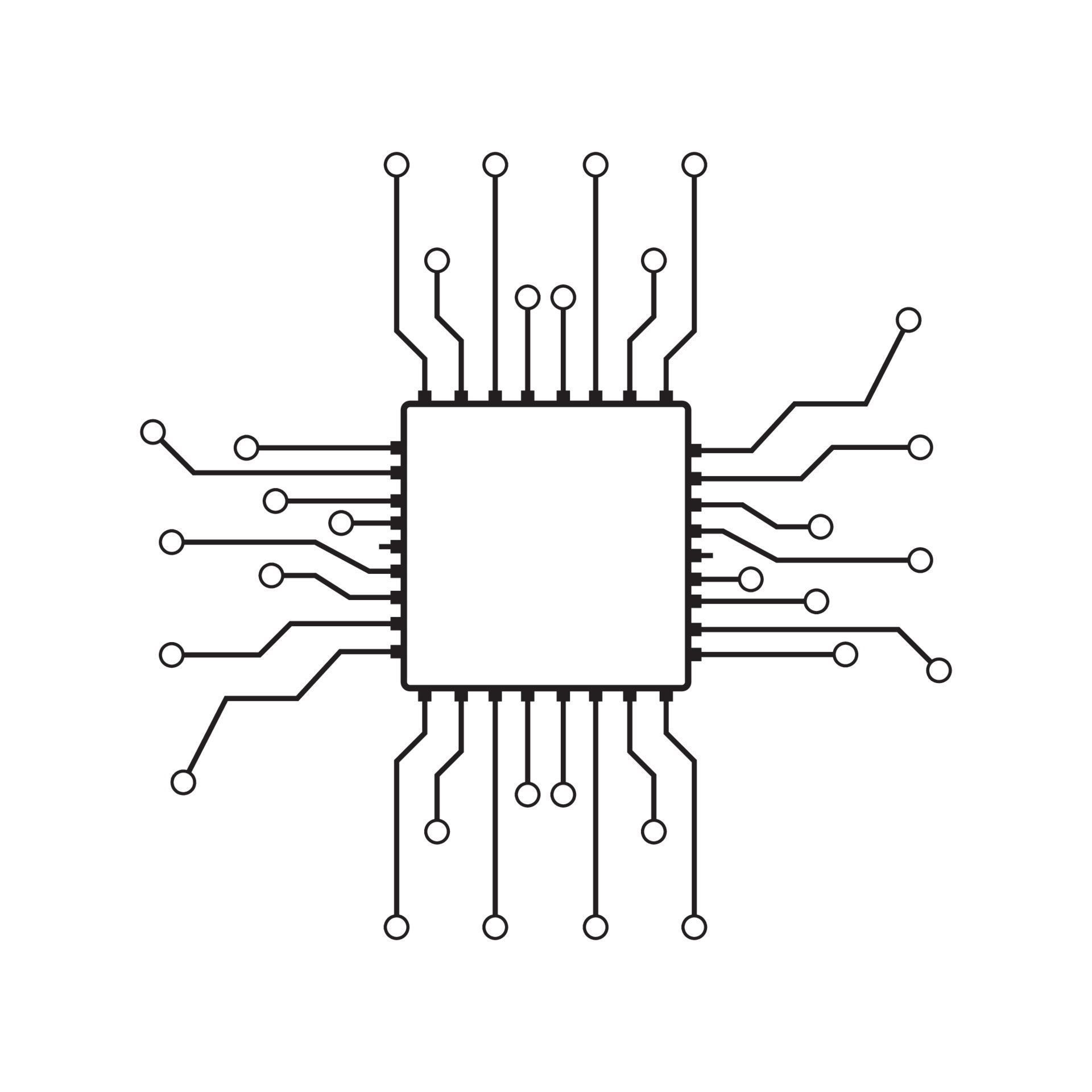 Computer vector background with circuit 3413359 Vector Art at Vecteezy